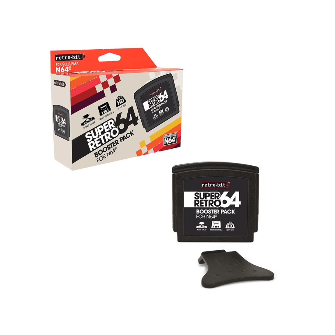 Retro-bit Retro Bit Super Retro 64 RAM Booster Pack for Nintendo 64 - Kmart