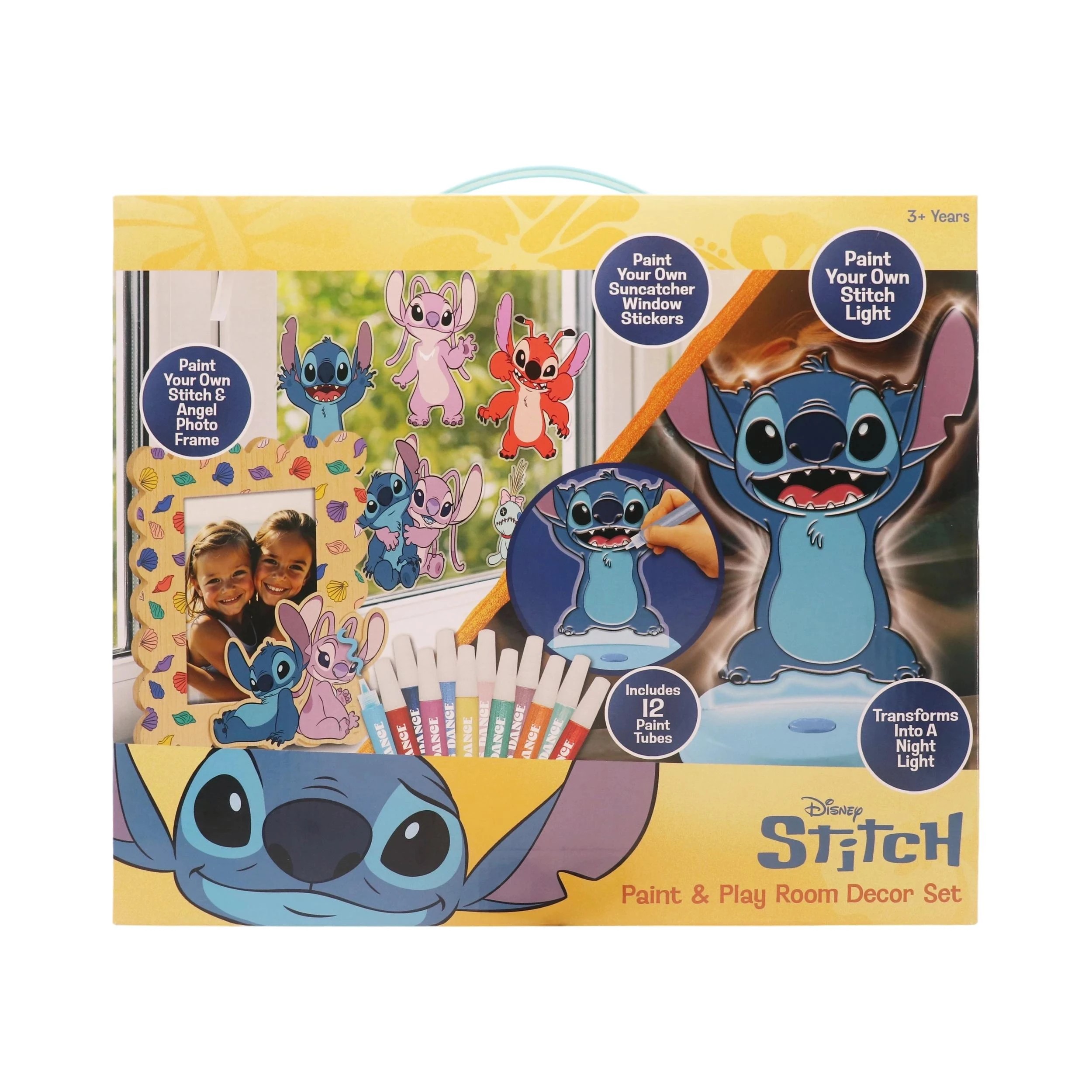Disney Stitch Paint and Play Room Decor Set - Multi - Kmart