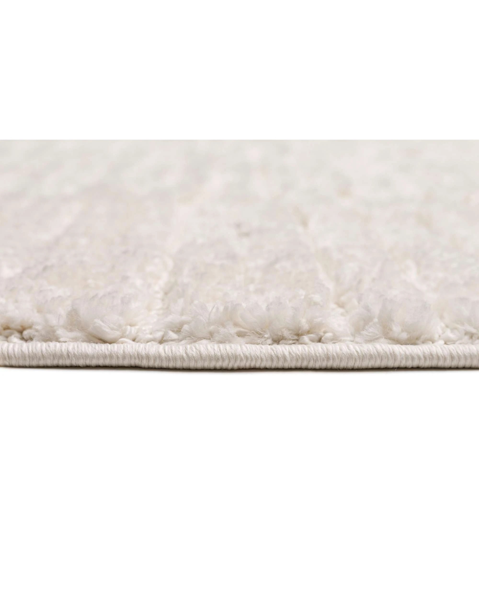 Loopsie Ribera Textured Round Rug-120cm x 120cm - White - Kmart