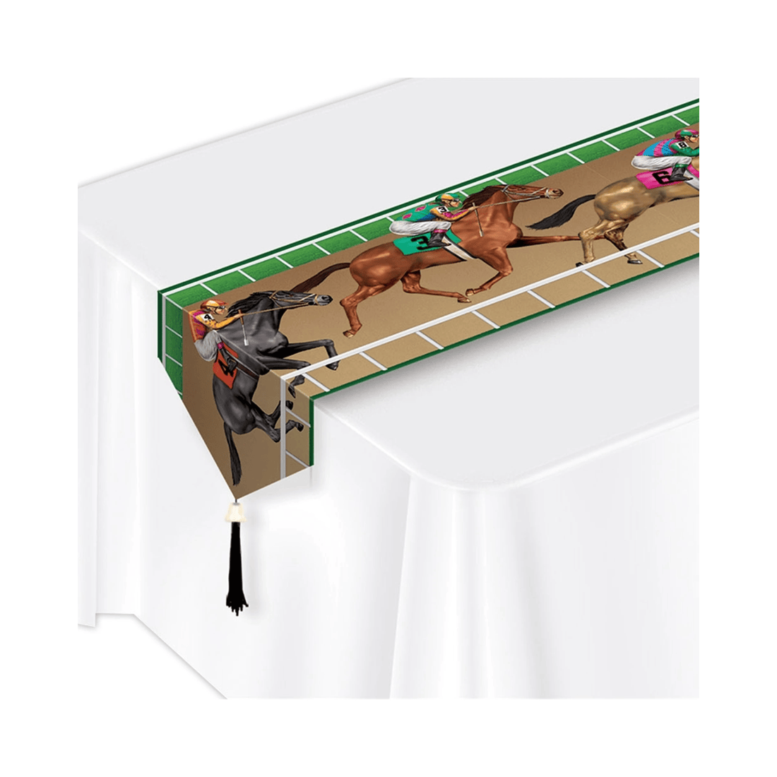 Beistle Horse Racing Paper Table Runner - Kmart
