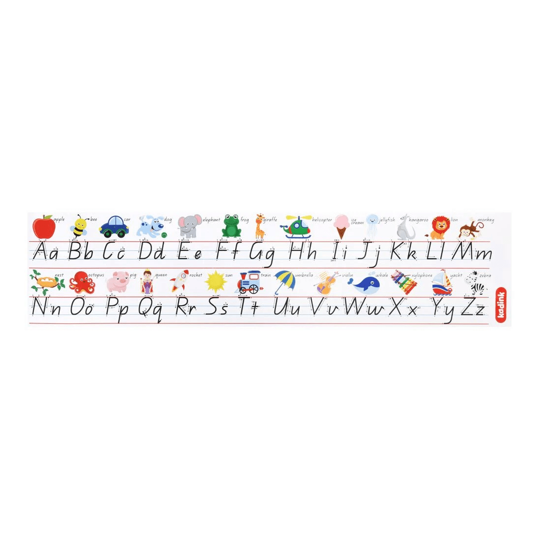 Kadink Alphabet Desk Strip Queensland - Kmart