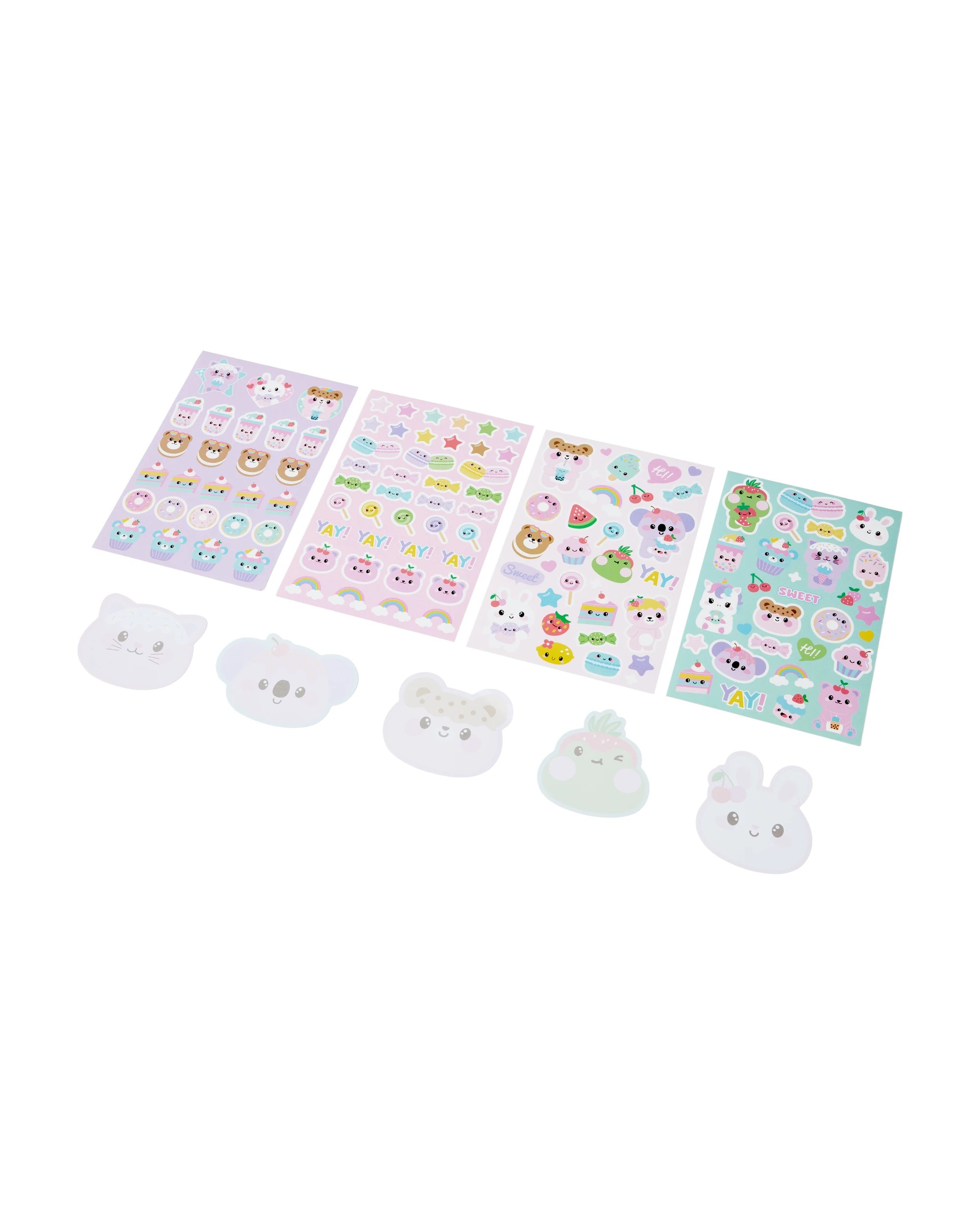 52 Piece Cutesy Stationery Set - Kmart