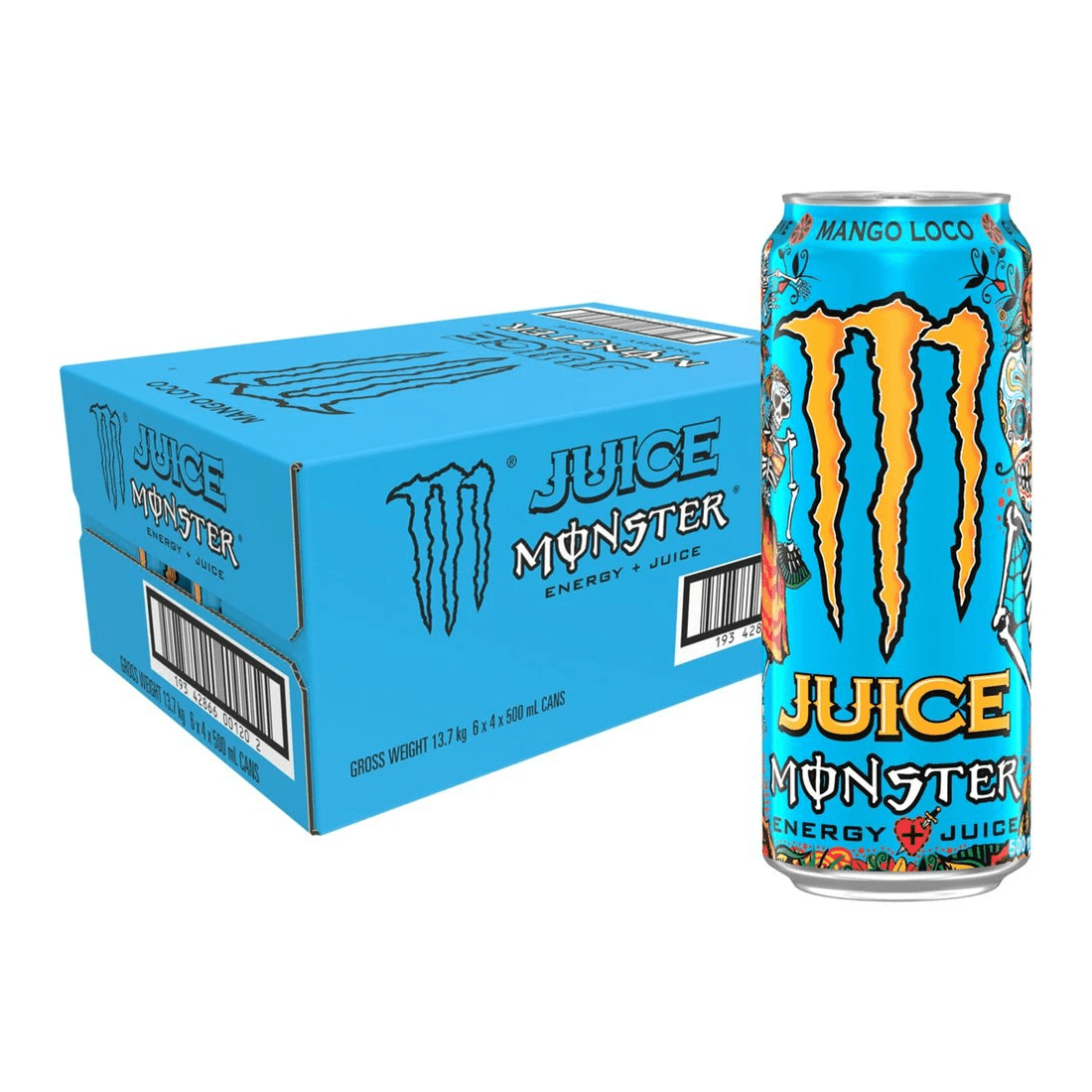 Monster Ultra Mango Loco 500mL 24 Pack - Kmart
