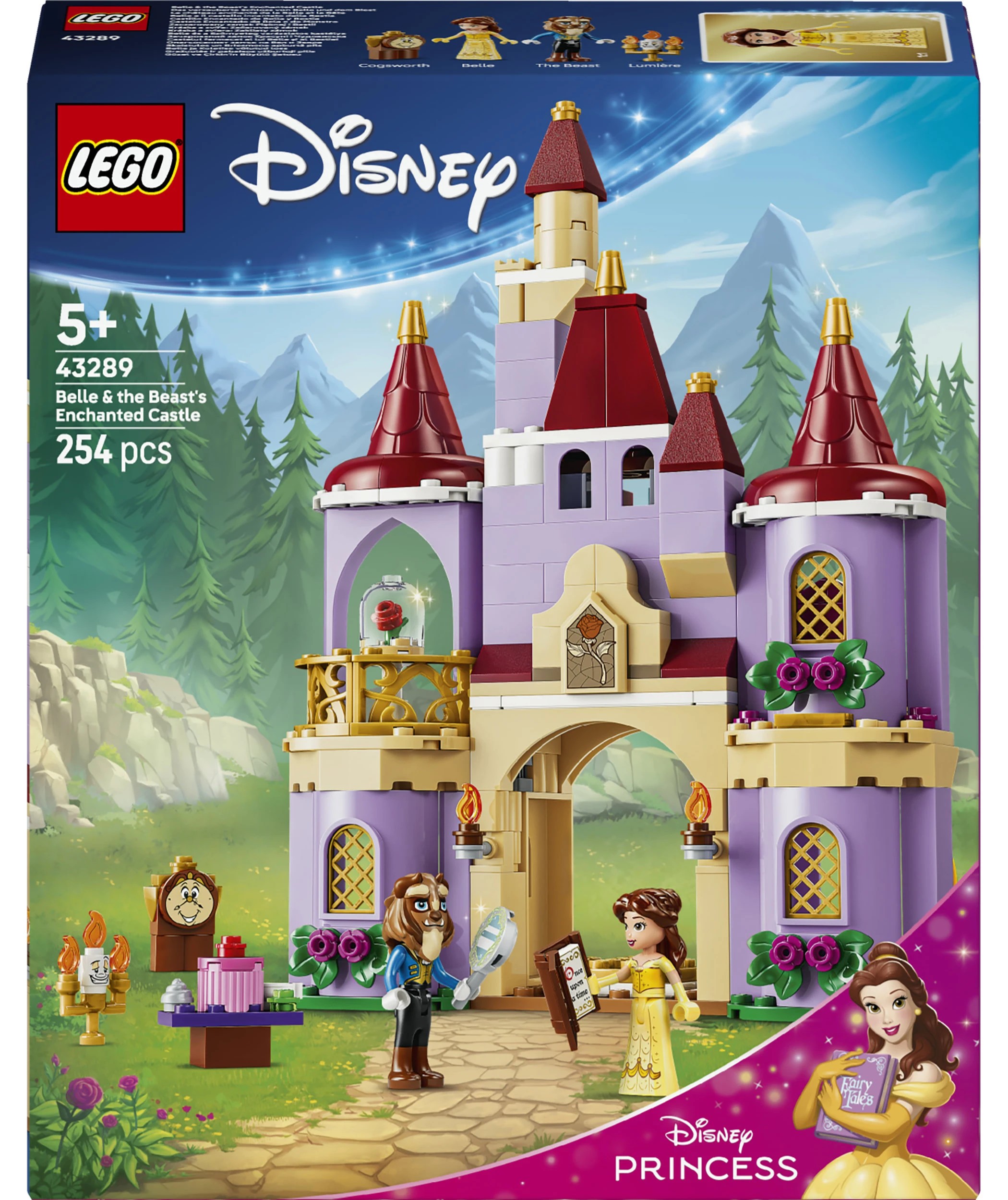 LEGO Disney Princess Belle & the Beast's Enchanted Castle 43289 - Kmart