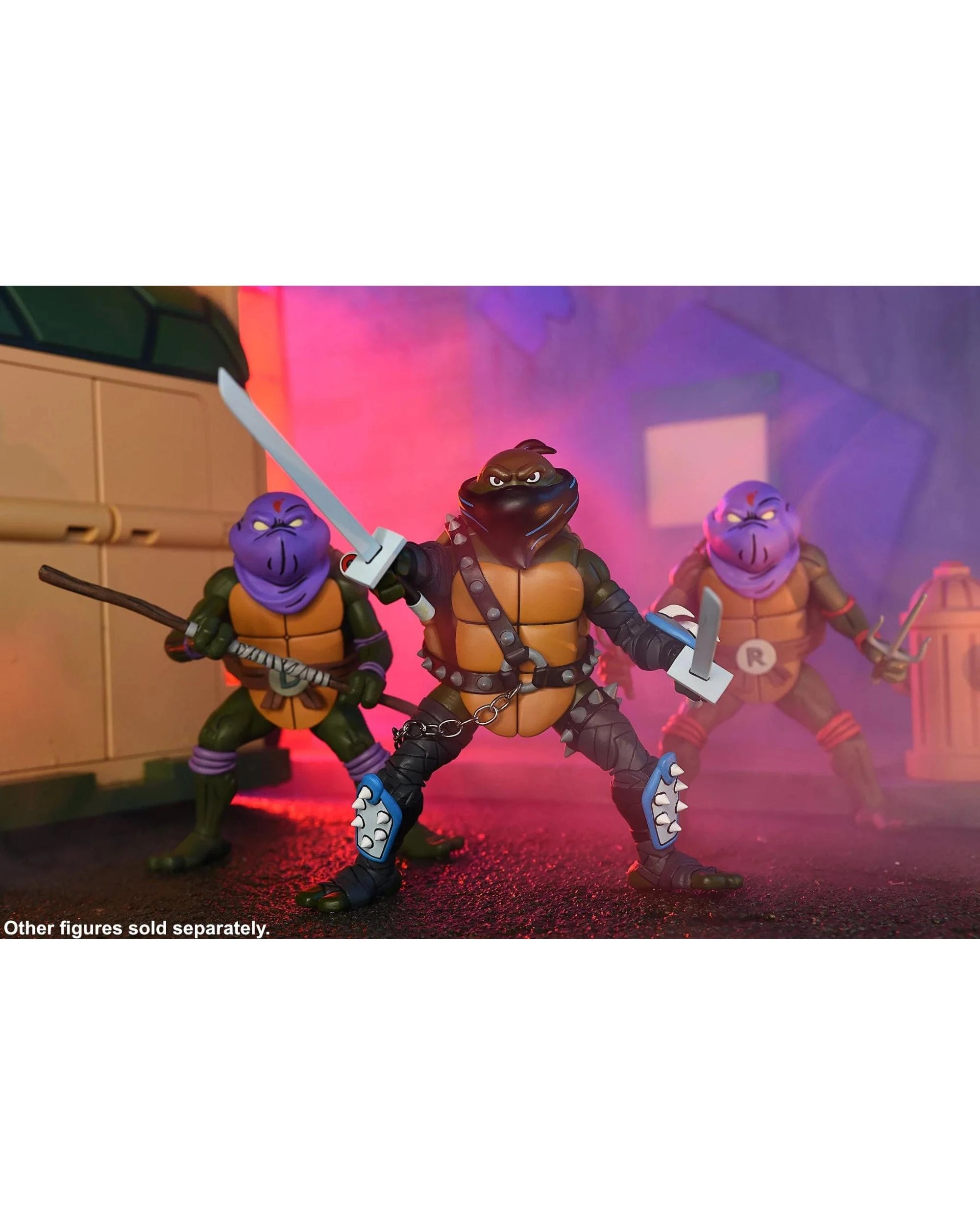 NECA Teenage Mutant Ninja Turtles - Cartoon - Ultimate Dark Leo 7 inch ...