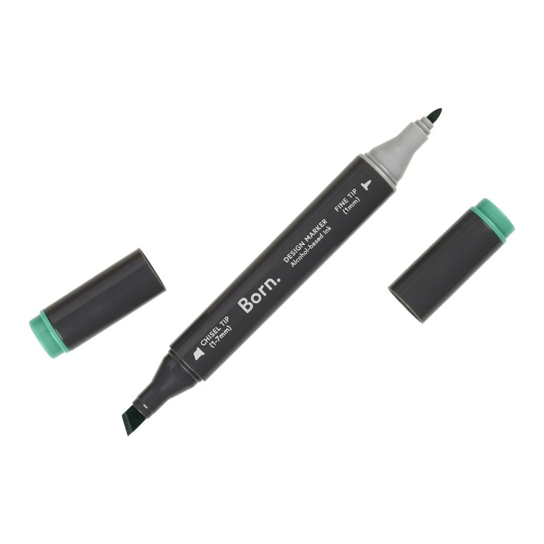 Born Professional Dual-Tip Artist Marker Mint Green G458 - Kmart