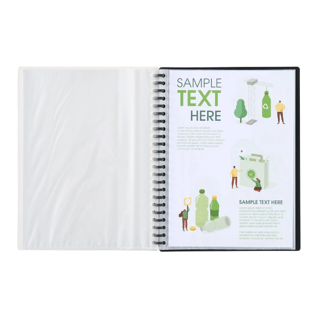 Keji A4 Refillable Display Book 20 Pockets 3 Pack - Kmart