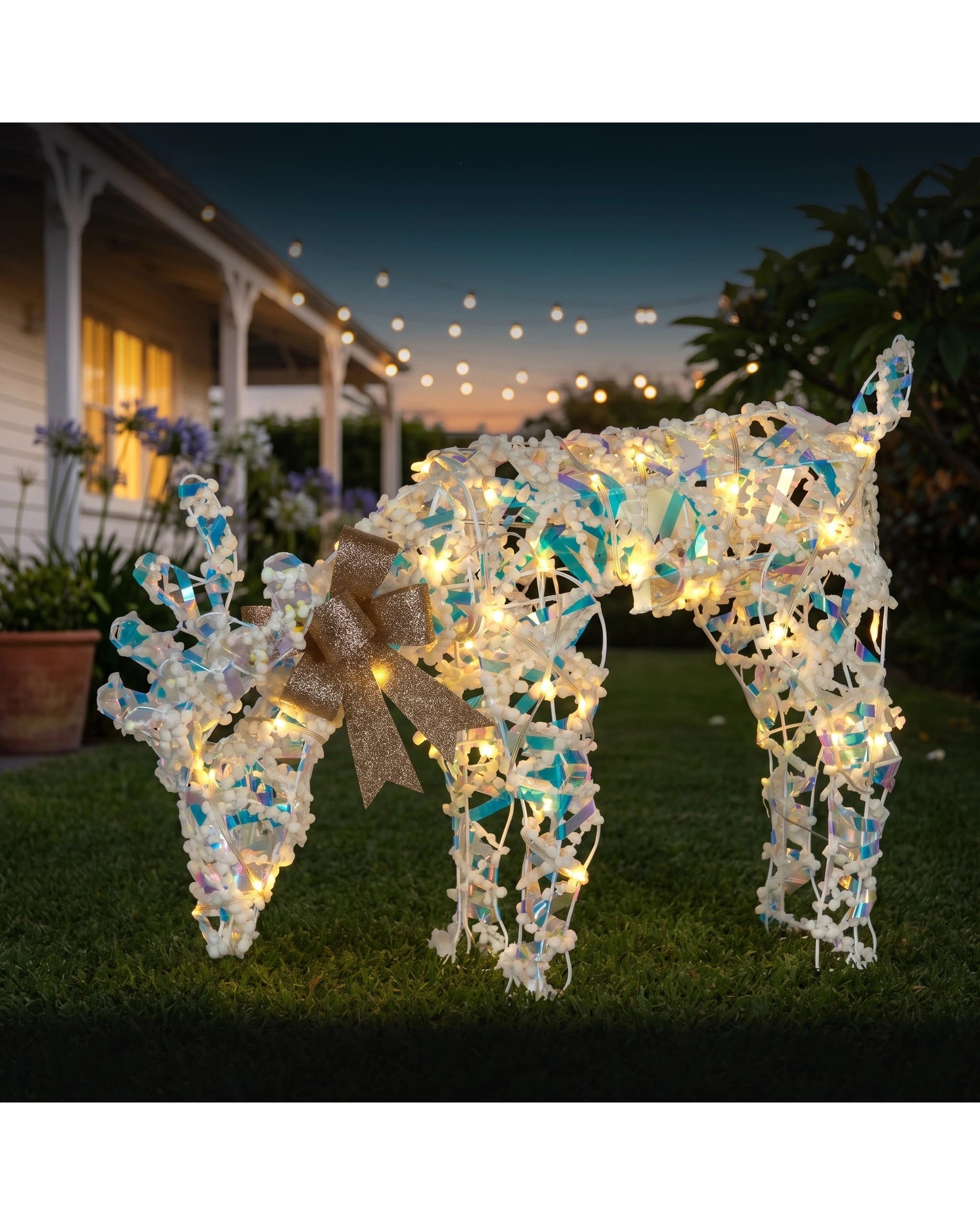 Christabelle 66cm Grazing Reindeer LED Christmas Display - Animated ...