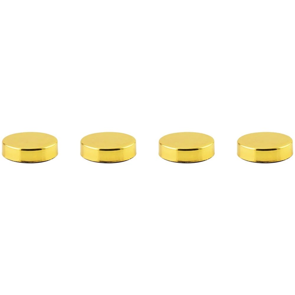 Three By Three Snap! Super Strong Magnets Gold 4 Pack - Kmart
