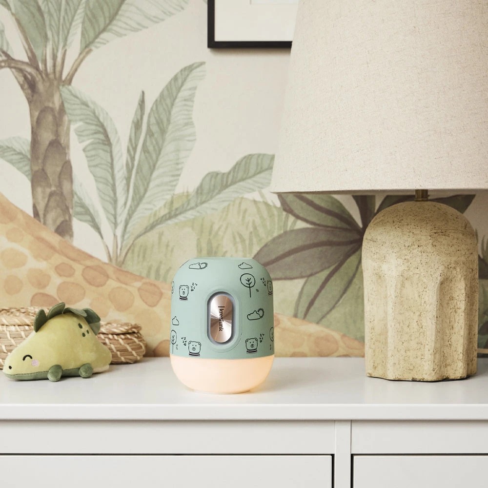 Kreafunk Kids Glowie Bluetooth Speaker W/ Light Dusty - Green - Green ...
