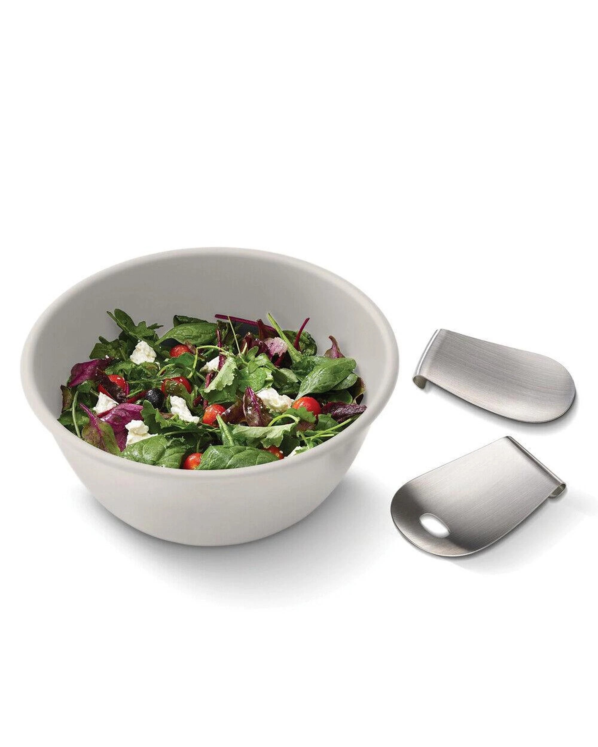 Joseph Joseph Uno Salad Bowl & Server Set Stone 20155 - Kmart
