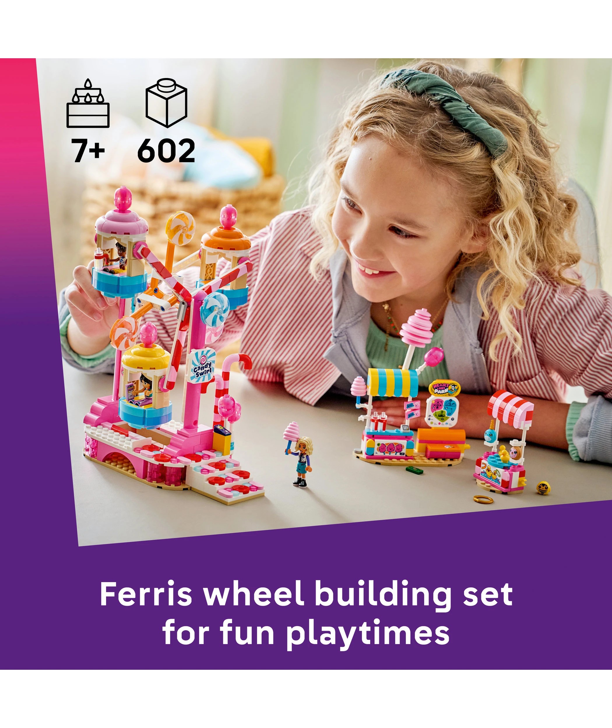 LEGO Friends Candy & Cupcake Ferris Wheel 42700 - Kmart