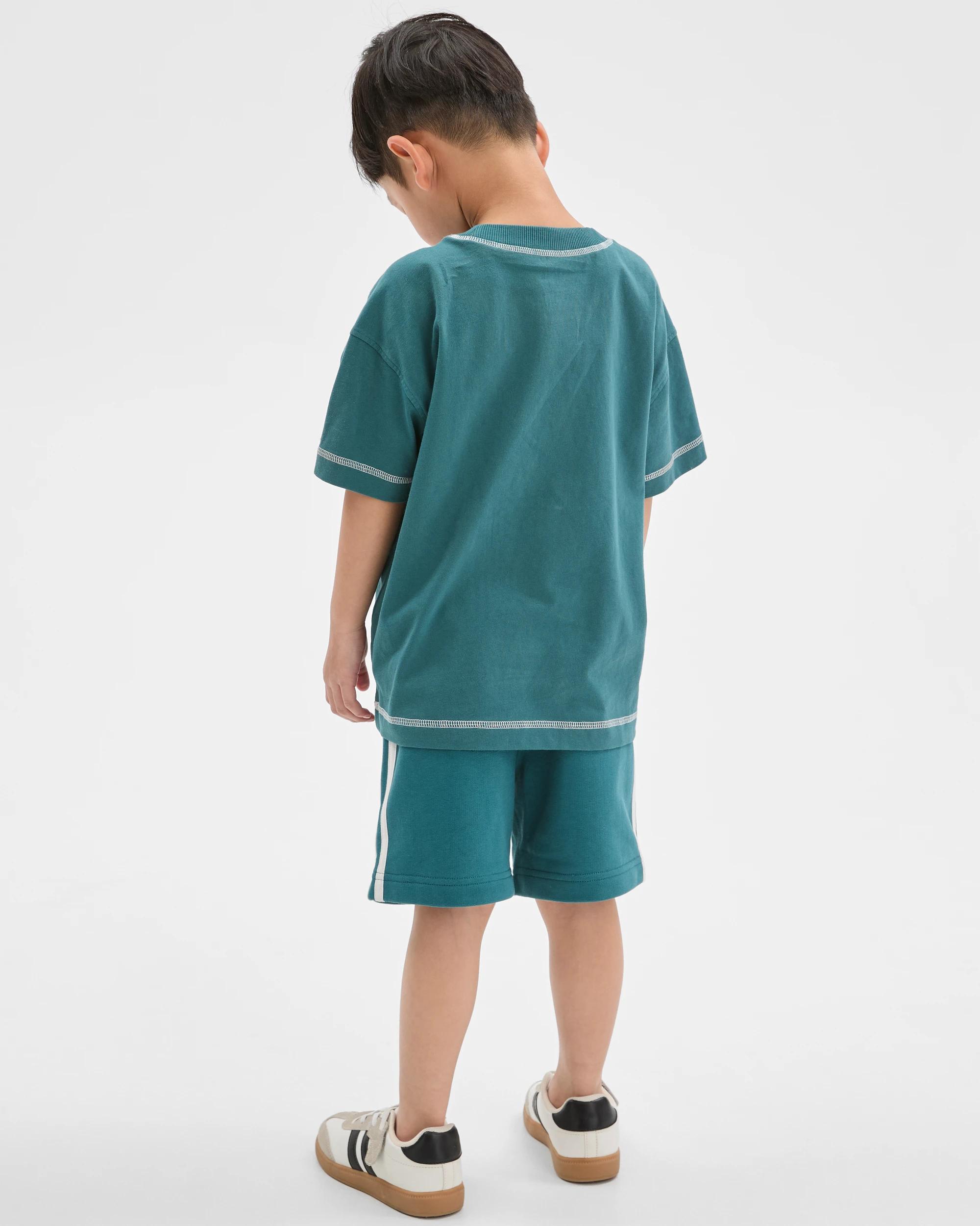 Target Kids Australian Cotton Blend Elastic Waist Shorts - Kmart