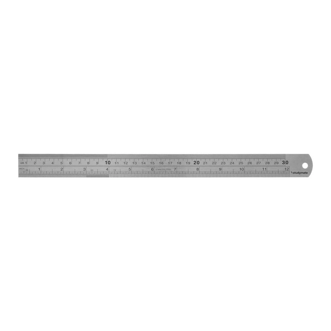 Studymate Stainless Steel Ruler 30cm - Kmart
