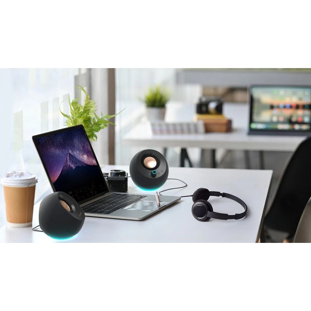 Creative Pebble Pro Desktop Speakers Black - Kmart