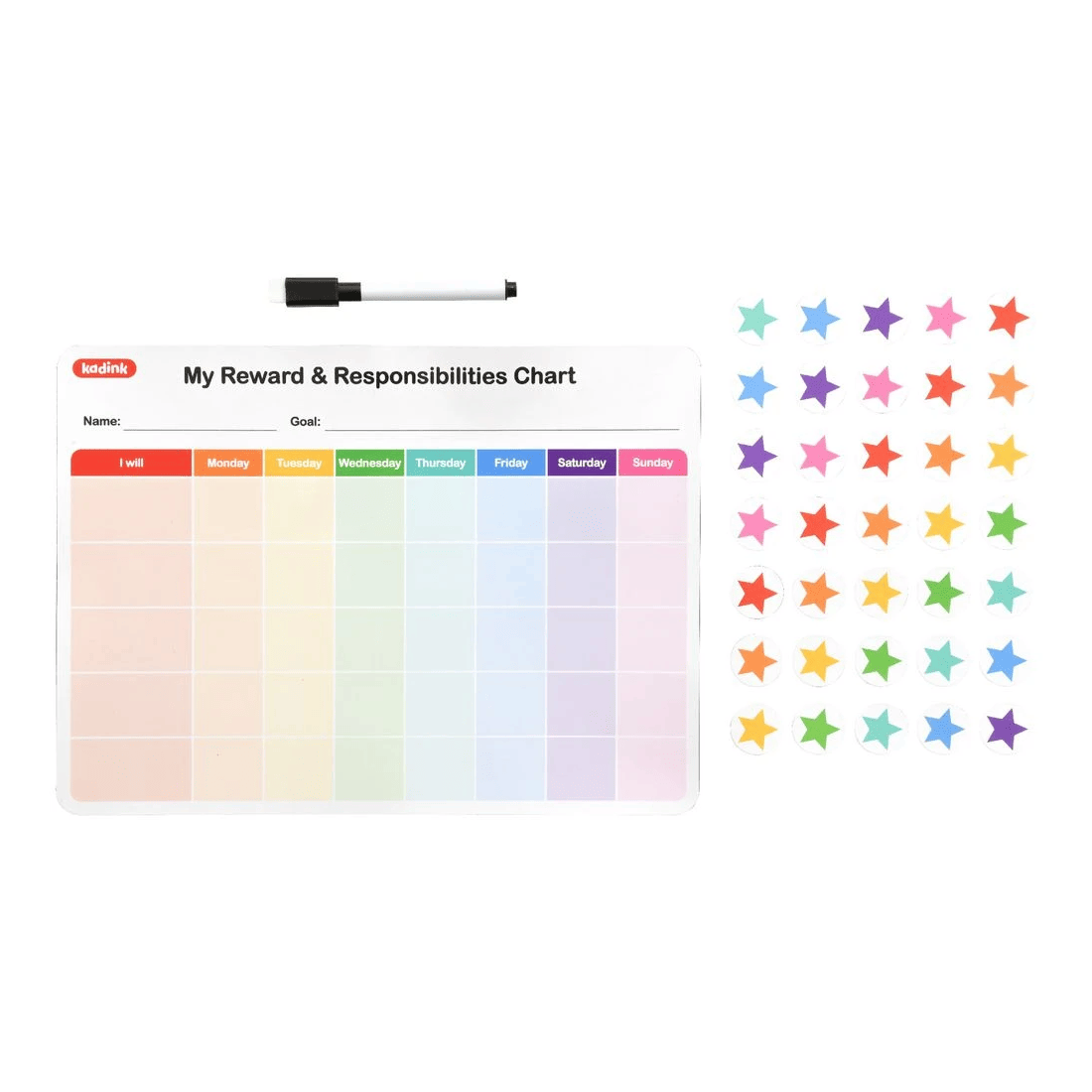 Kadink My Reward and Responsibility Chart - Kmart