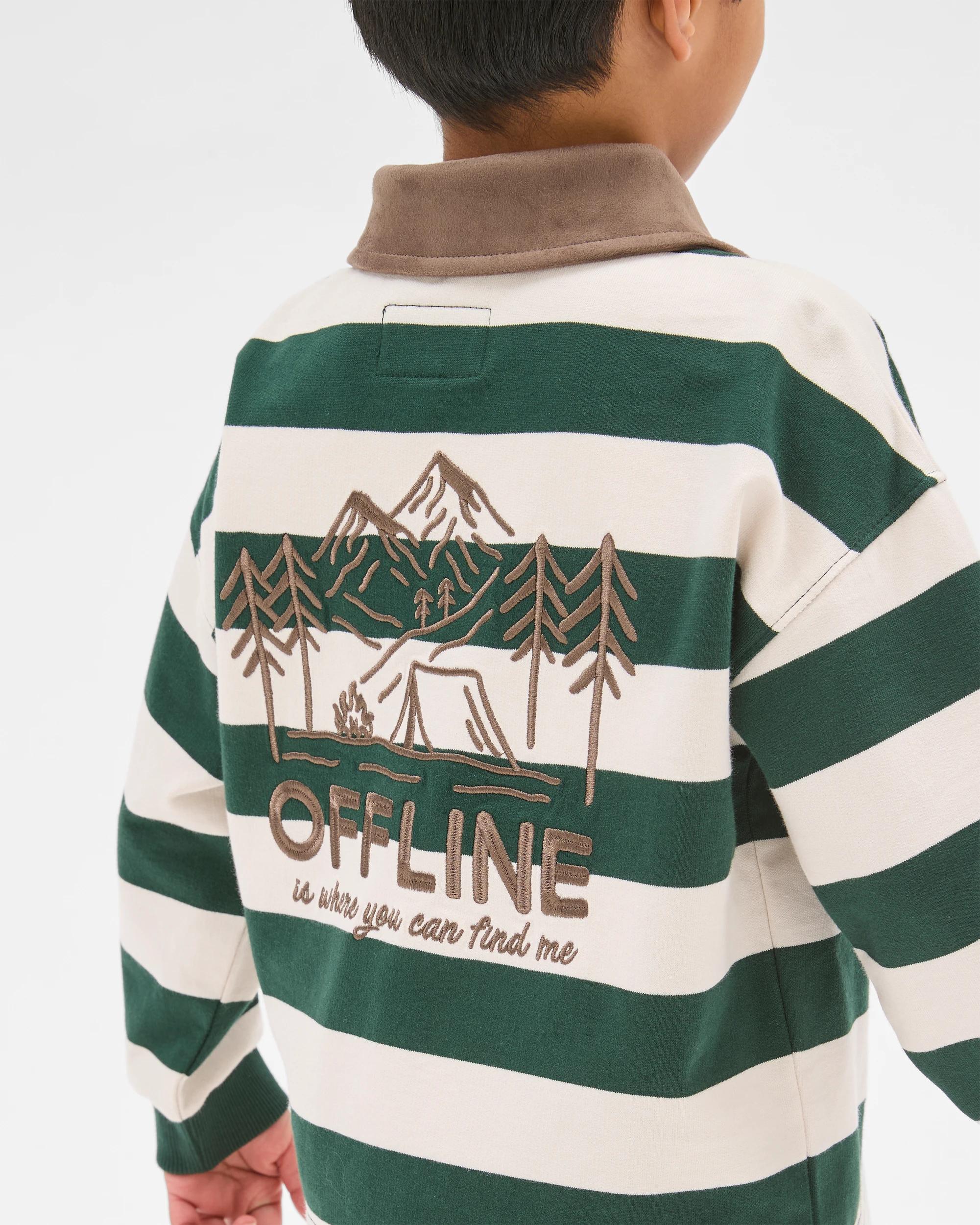 Target Kids Australian Cotton Rugby Top - Kmart
