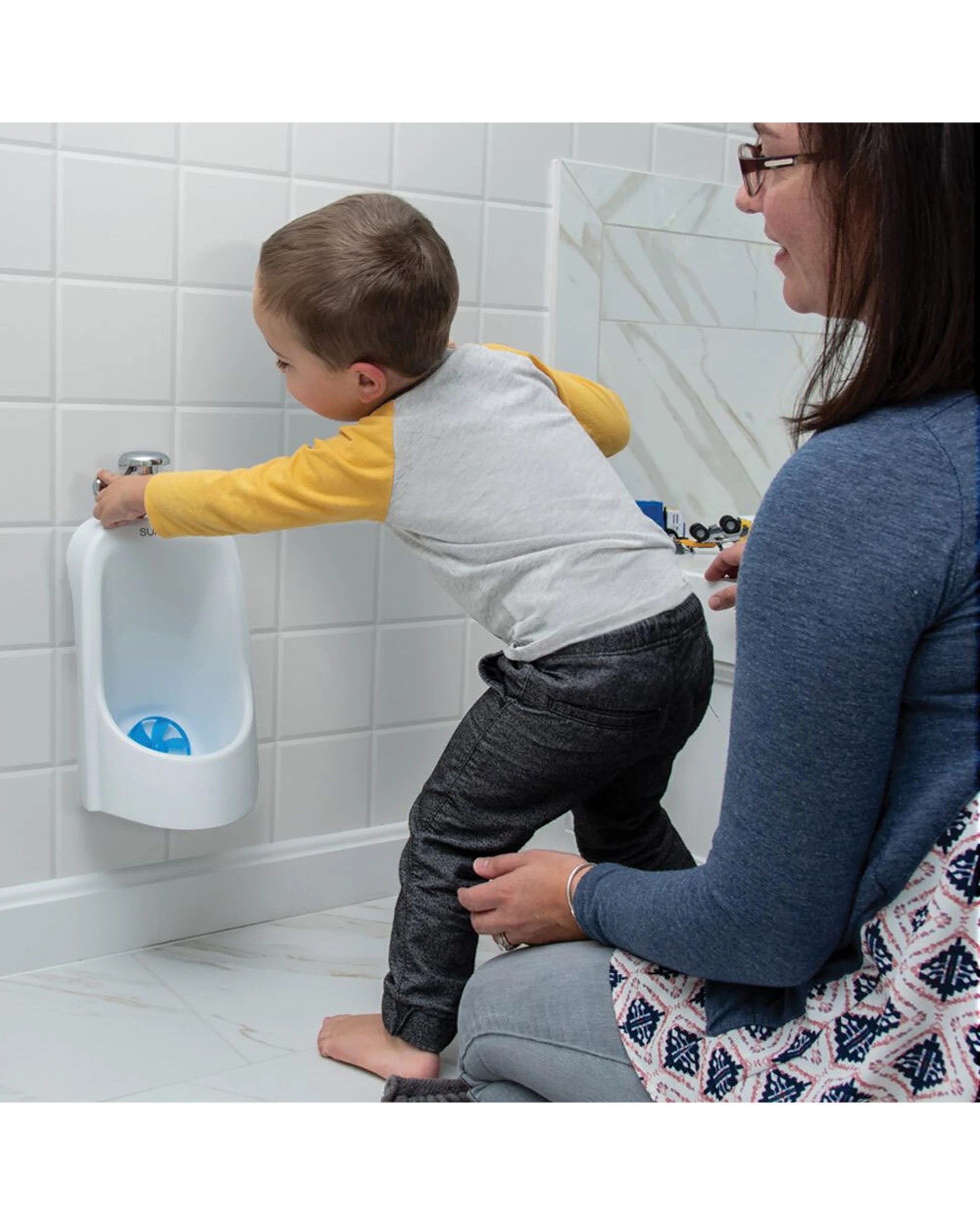 Summer Infant My Size Urinal Realistic Flush Sound Wall Mounted 18 ...