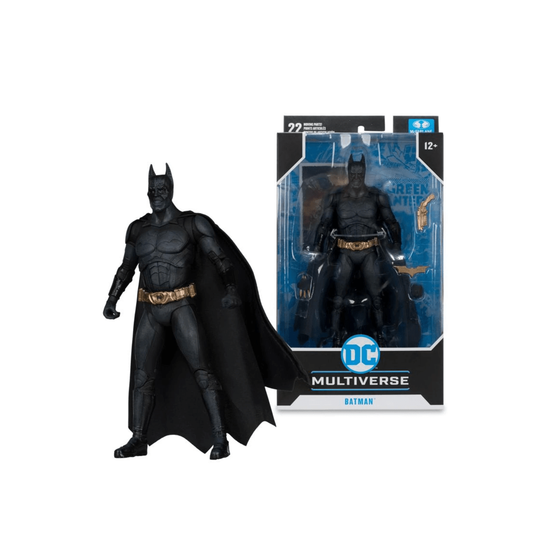 McFarlane Toys DC Multiverse Batman Begins Fear Toxin Batman Gold Label ...