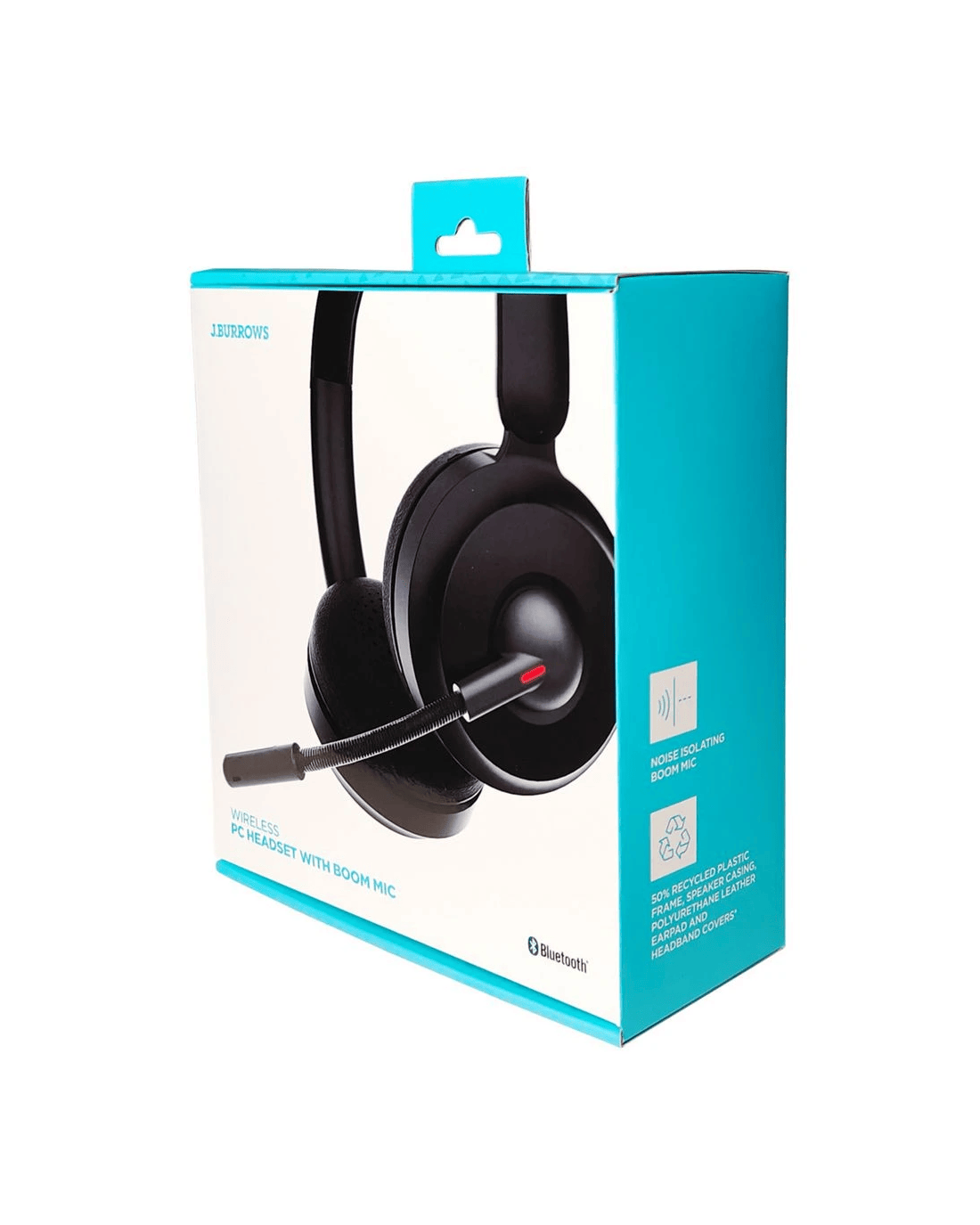 J.Burrows Wireless PC Headset Black - Kmart