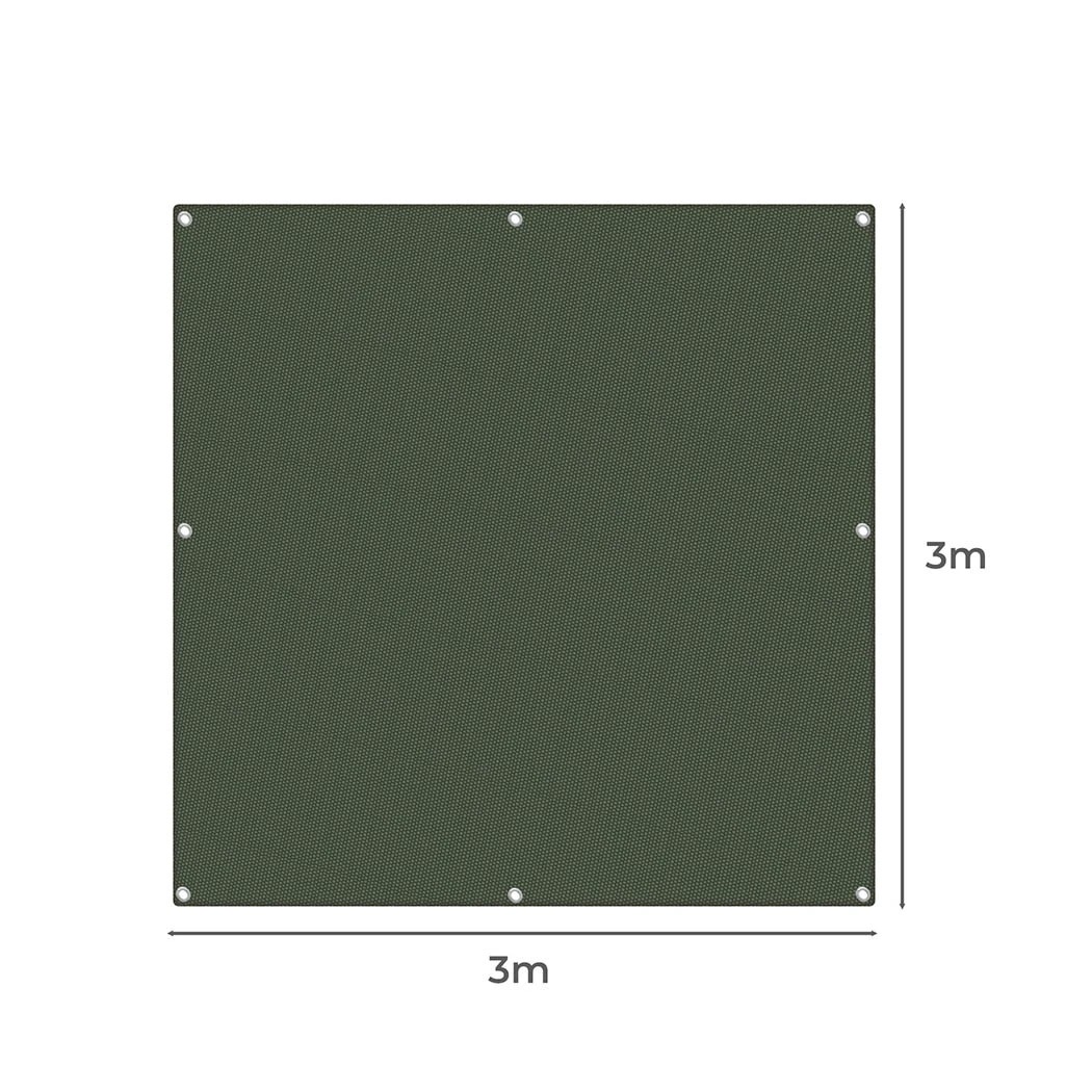 Mountview Heavy Duty Canvas Tarp Tarpaulin Sun Blocked Dustproof - Kmart