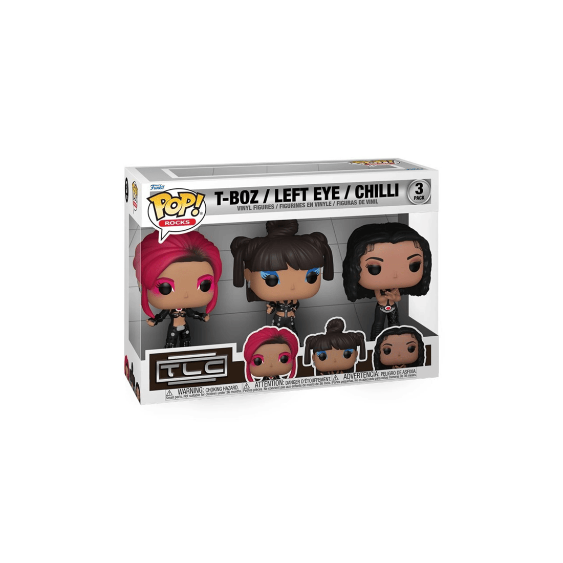Funko 3Pc Funko TLC Scrubs Pop Rocks T-Boz Left Eye Chilli Vinyl Toy ...