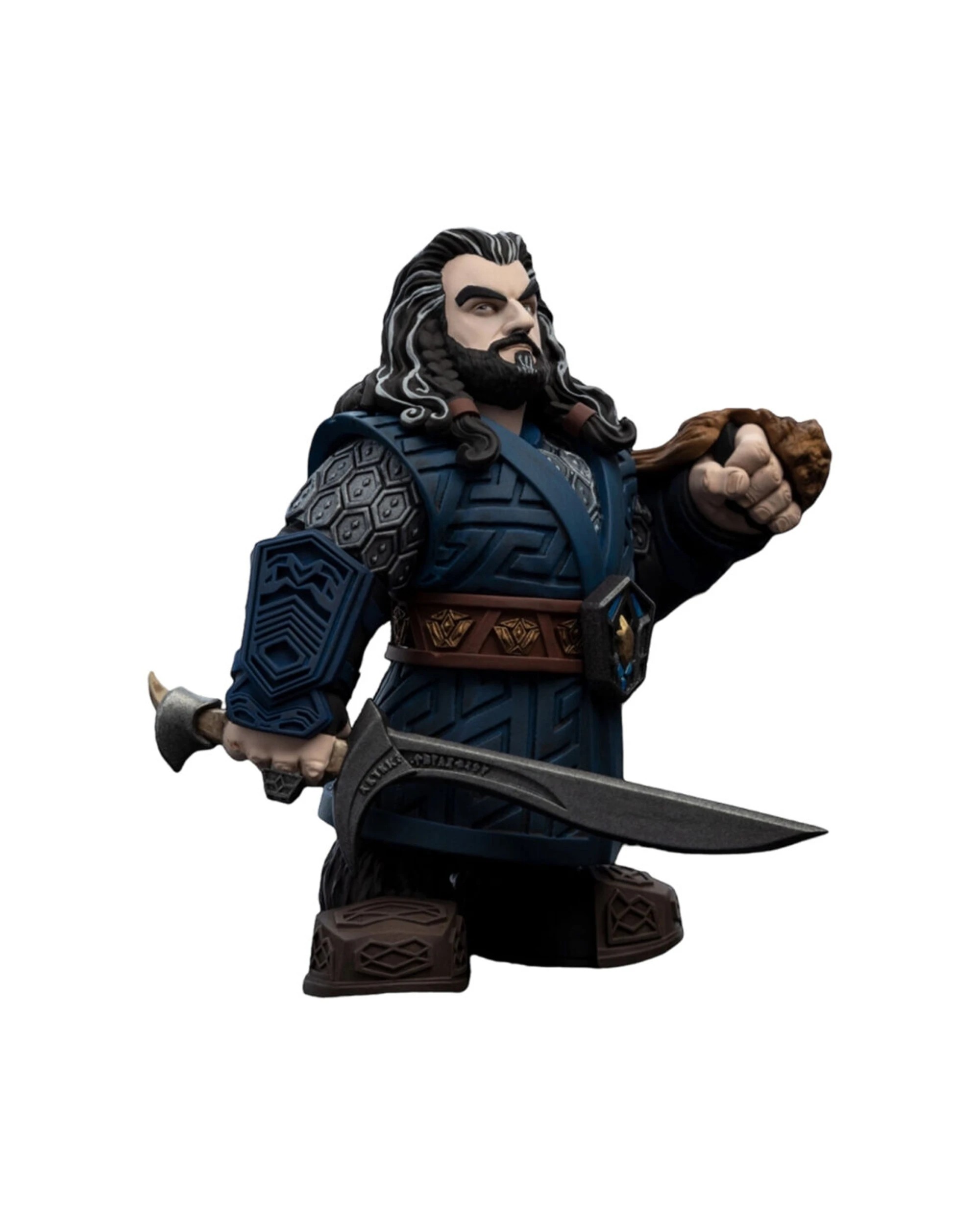 The Hobbit Thorin Oakenshield Mini Epics Vinyl Action Figure Toy 4in ...