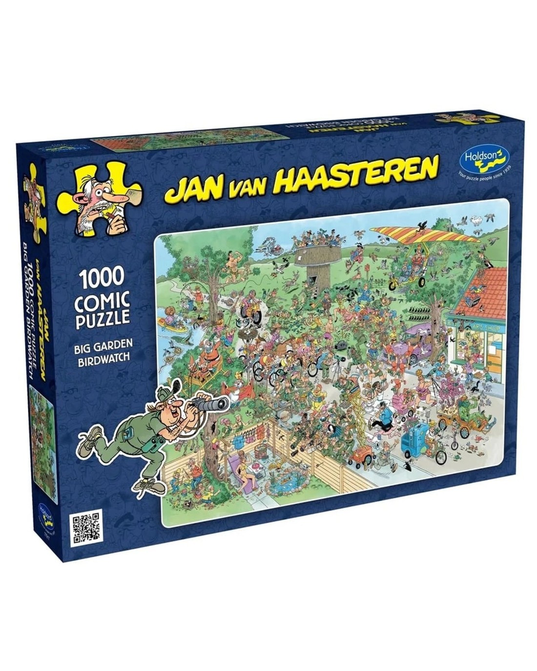 Jan Van Haasteren Big Garden Birdwatch 1000 Piece Jigsaw Puzzle - Kmart