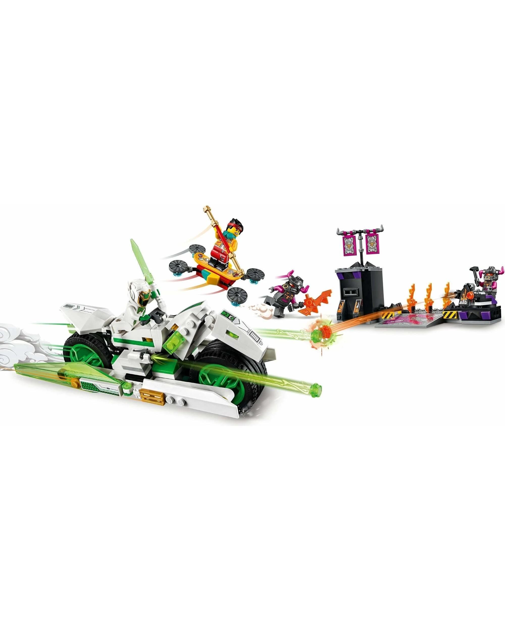 LEGO Monkie Kid 80006 White Dragon Horse Bike - Kmart