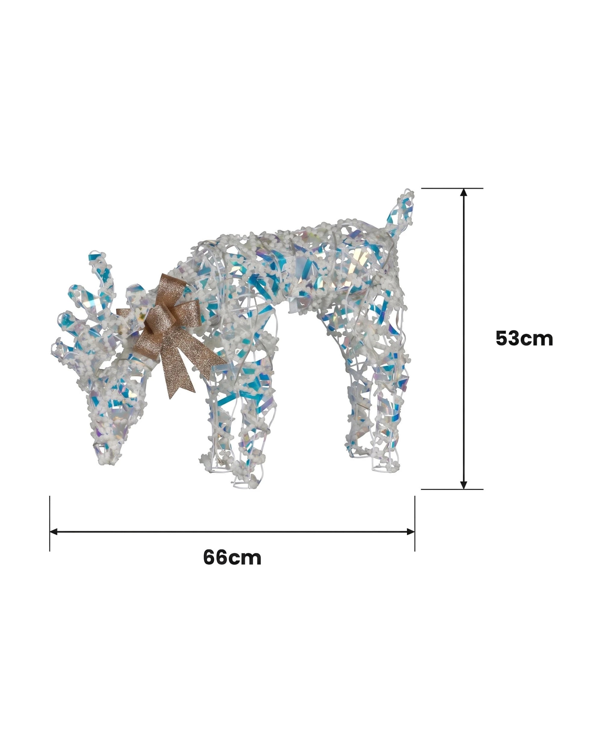 Christabelle 66cm Grazing Reindeer LED Christmas Display - Animated ...