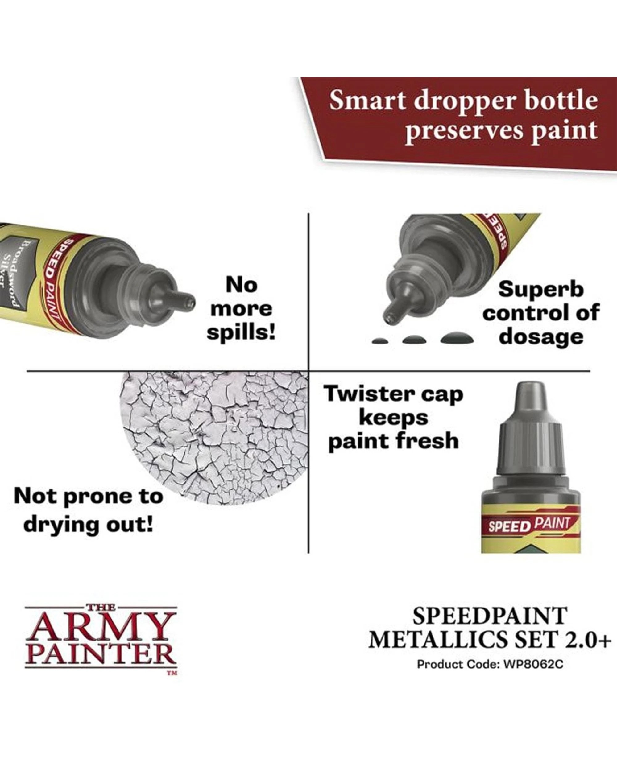 Army Painter Speedpaint Metallics Set 2.0 - Kmart
