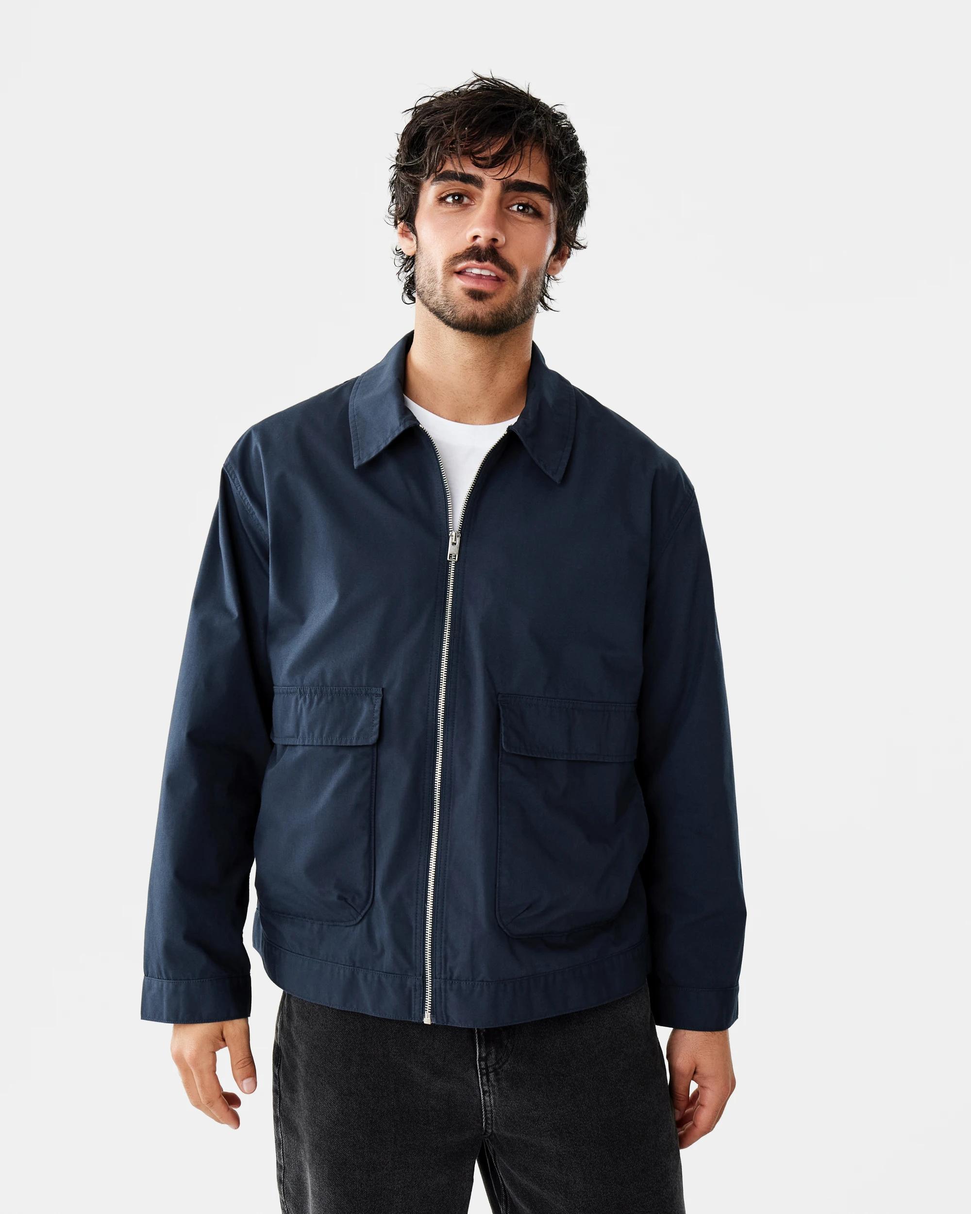 Zip Through Jacket - Kmart