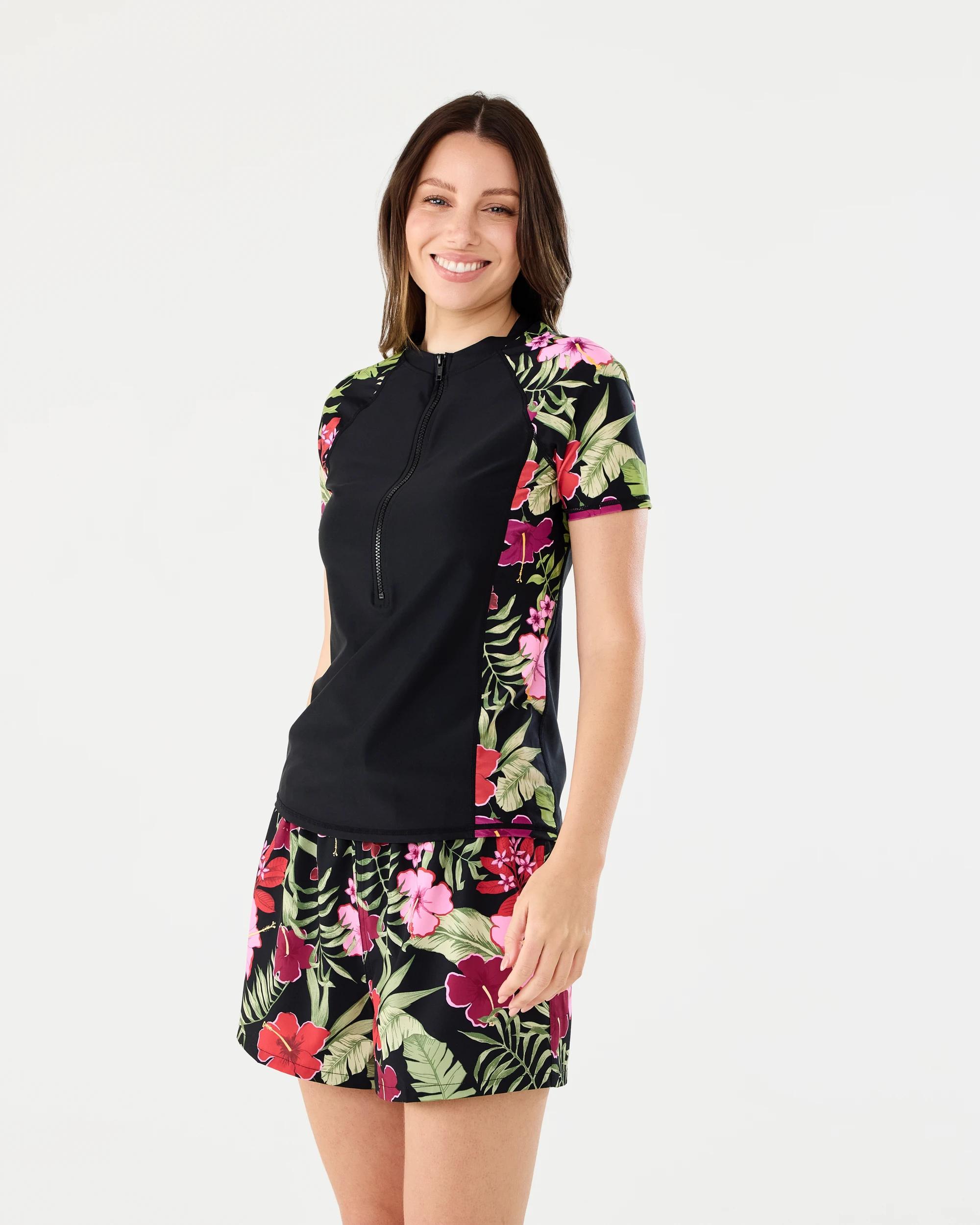 Short Sleeve Rash Vest - Kmart