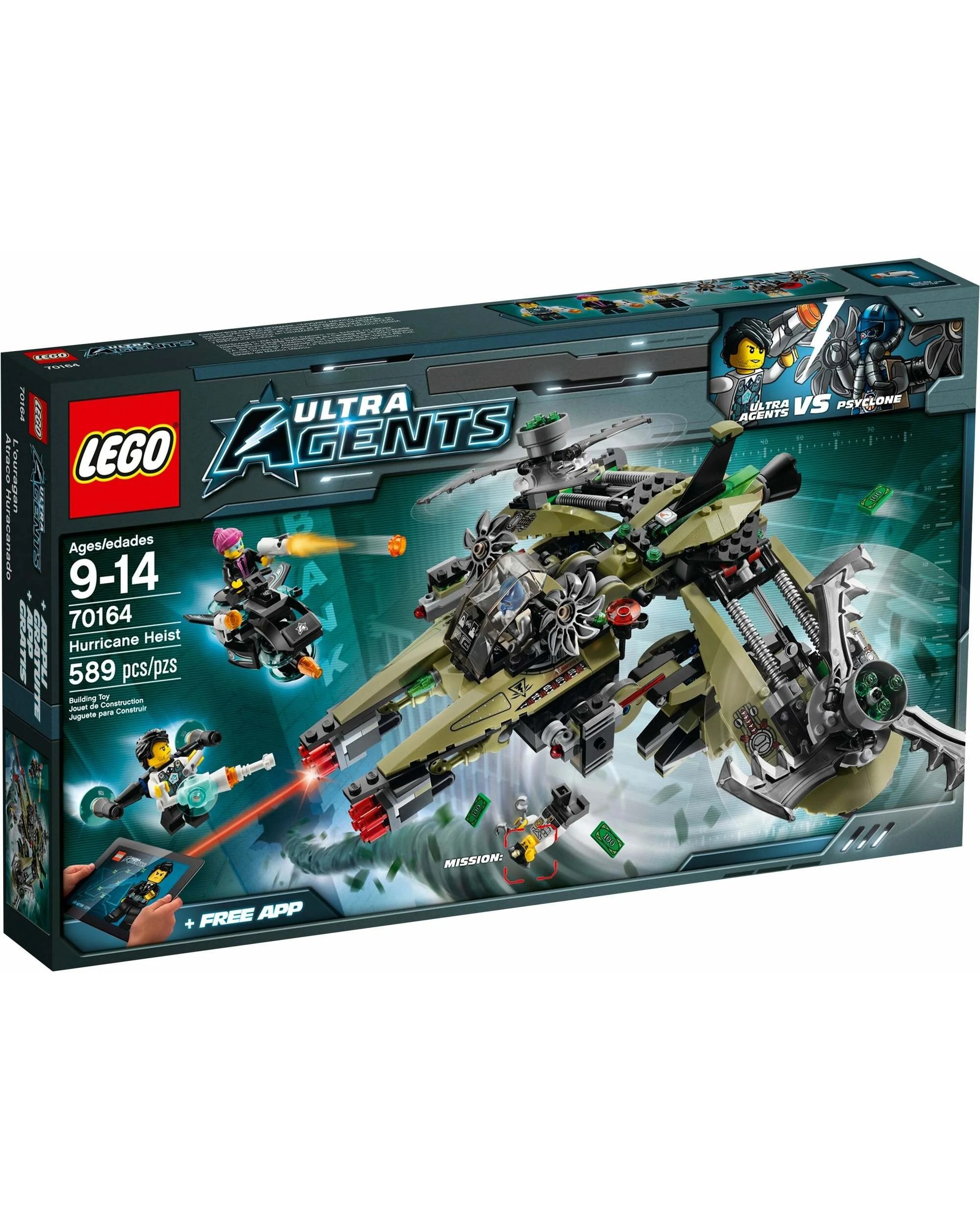 LEGO 70164 Hurricane Heist: Stop Psyclone's Tornado Flyer! - Kmart