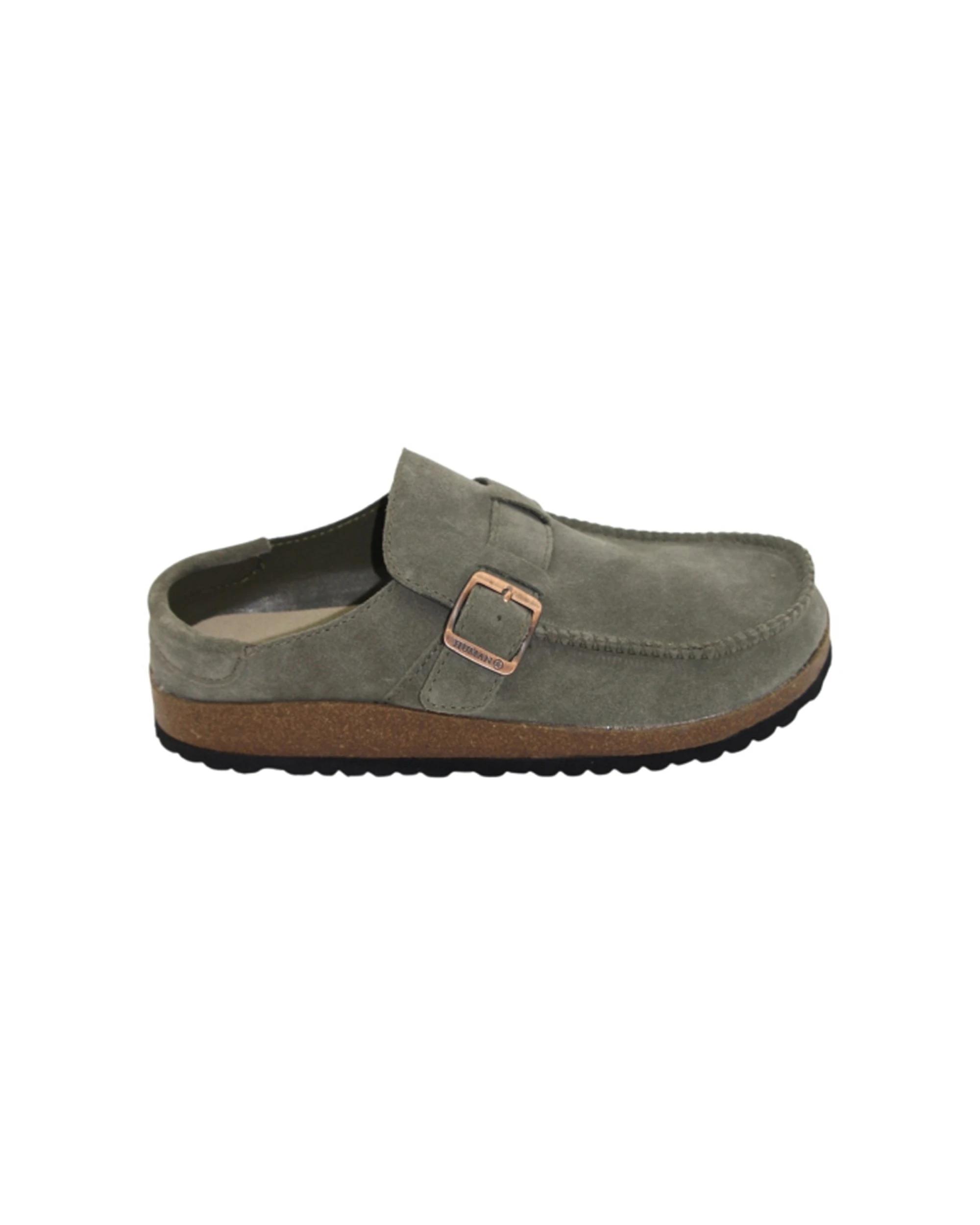 Human Shoes Winnie Women's Moccasin Slip-ons Moulded Sole Choc Suede ...