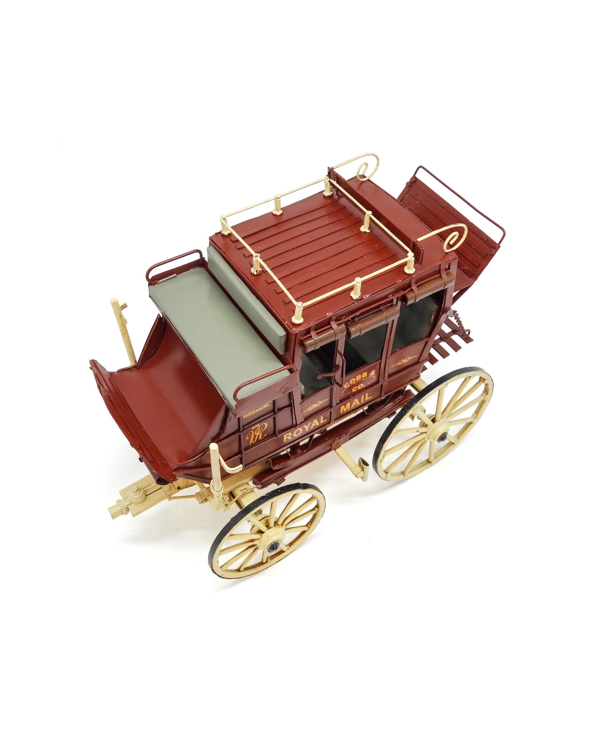 Boyle Metal Ornament Home Decor Collectible Cobb and Co Coach ...