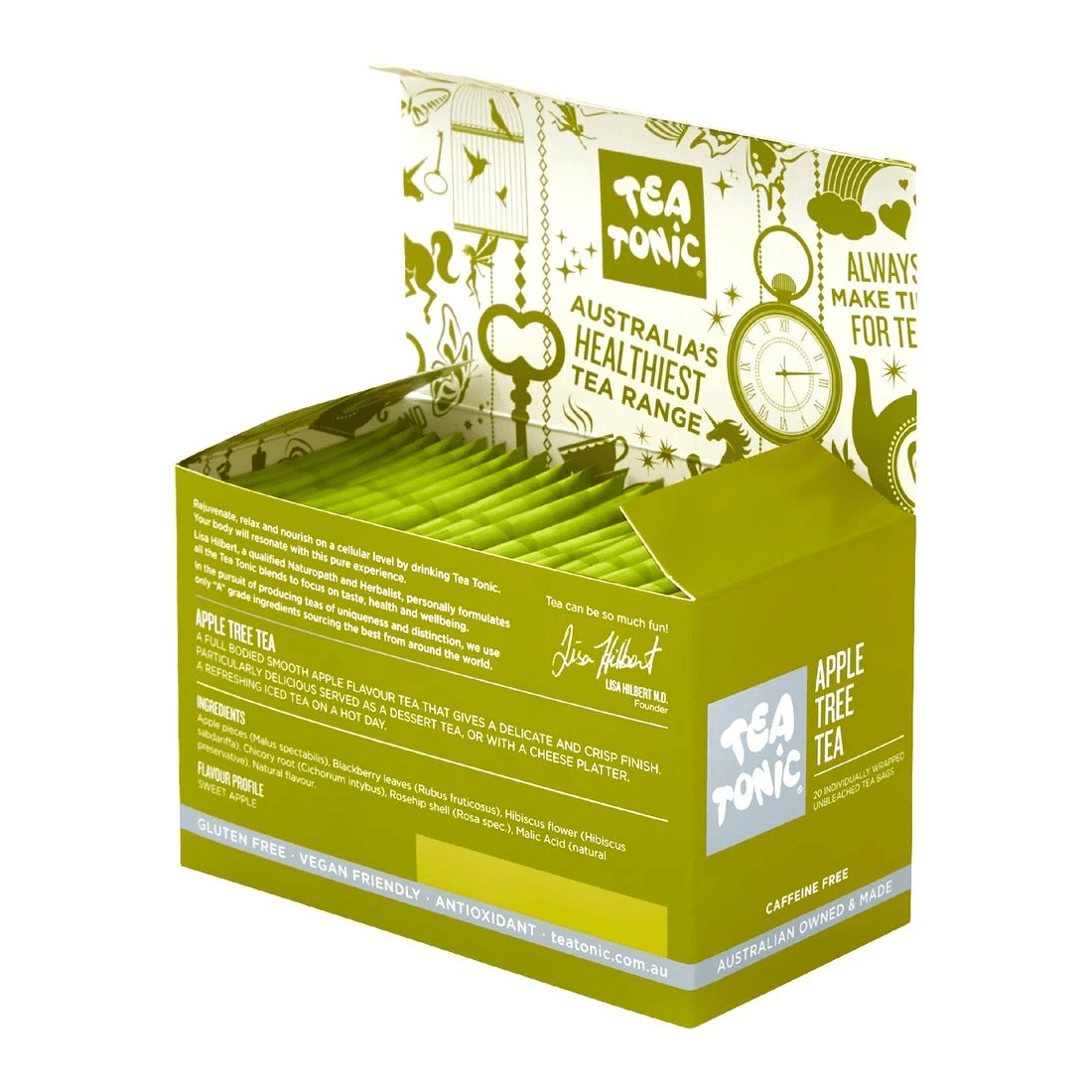 Tea Tonic Tea Bags Apple Tree 20 Pack - Kmart