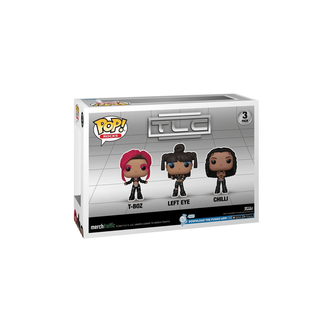 Funko 3Pc Funko TLC Scrubs Pop Rocks T-Boz Left Eye Chilli Vinyl Toy ...