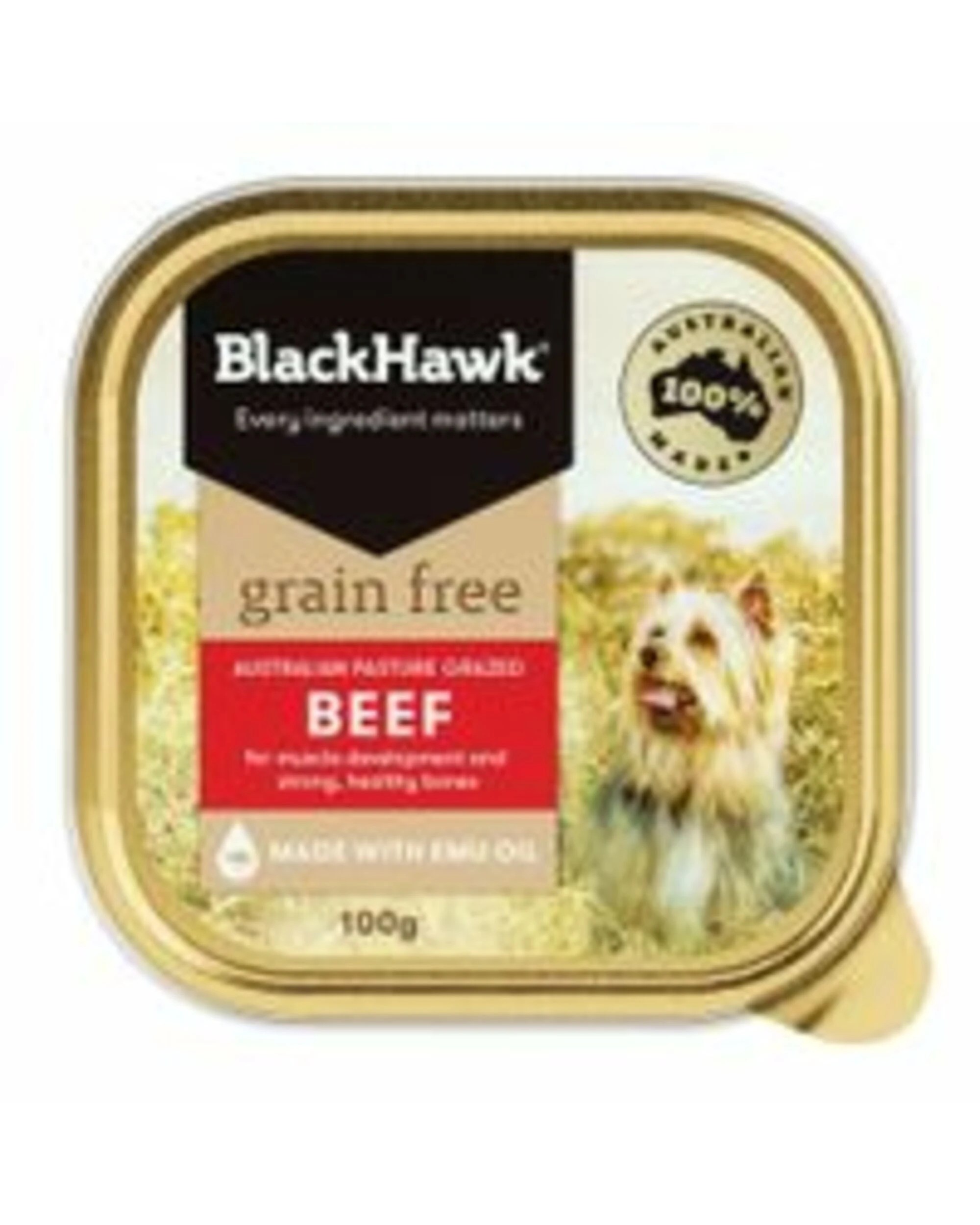 Black Hawk Grain Free Beef 100g 9pk - Kmart