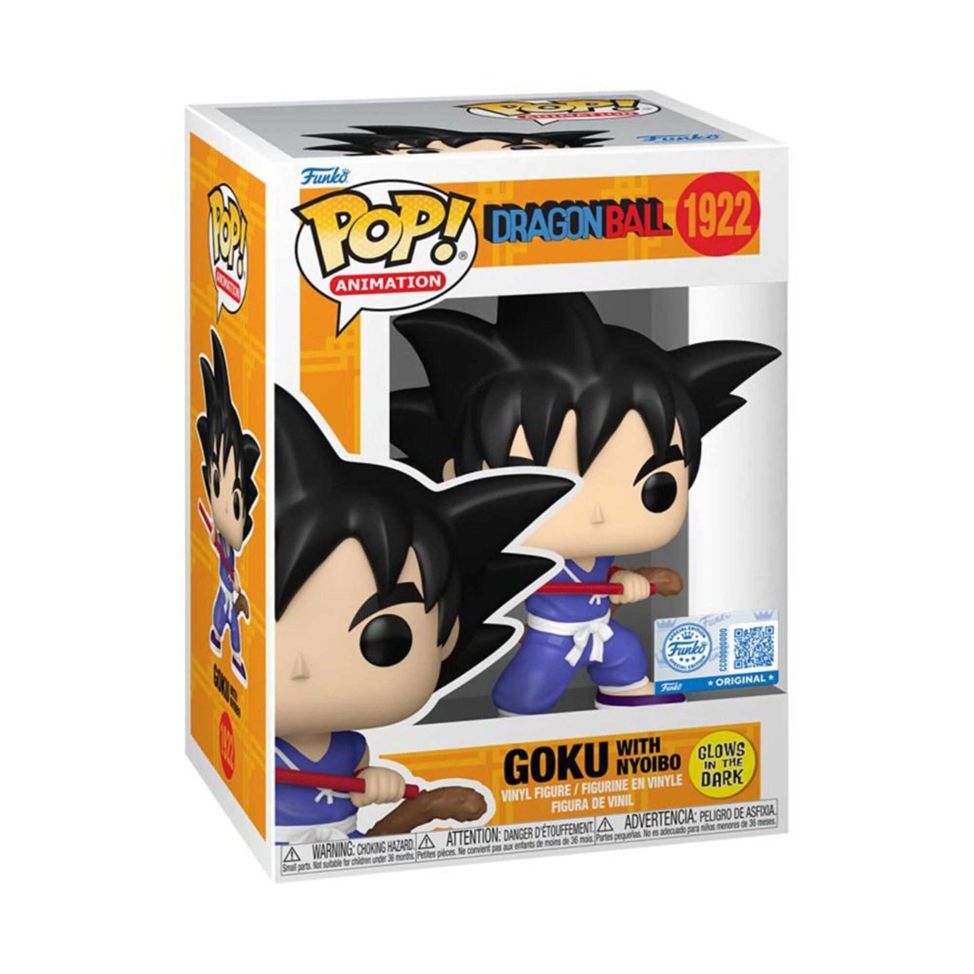 Dragon Ball - Goku with Nyoibo Glow Pop! Vinyl Figure - Kmart