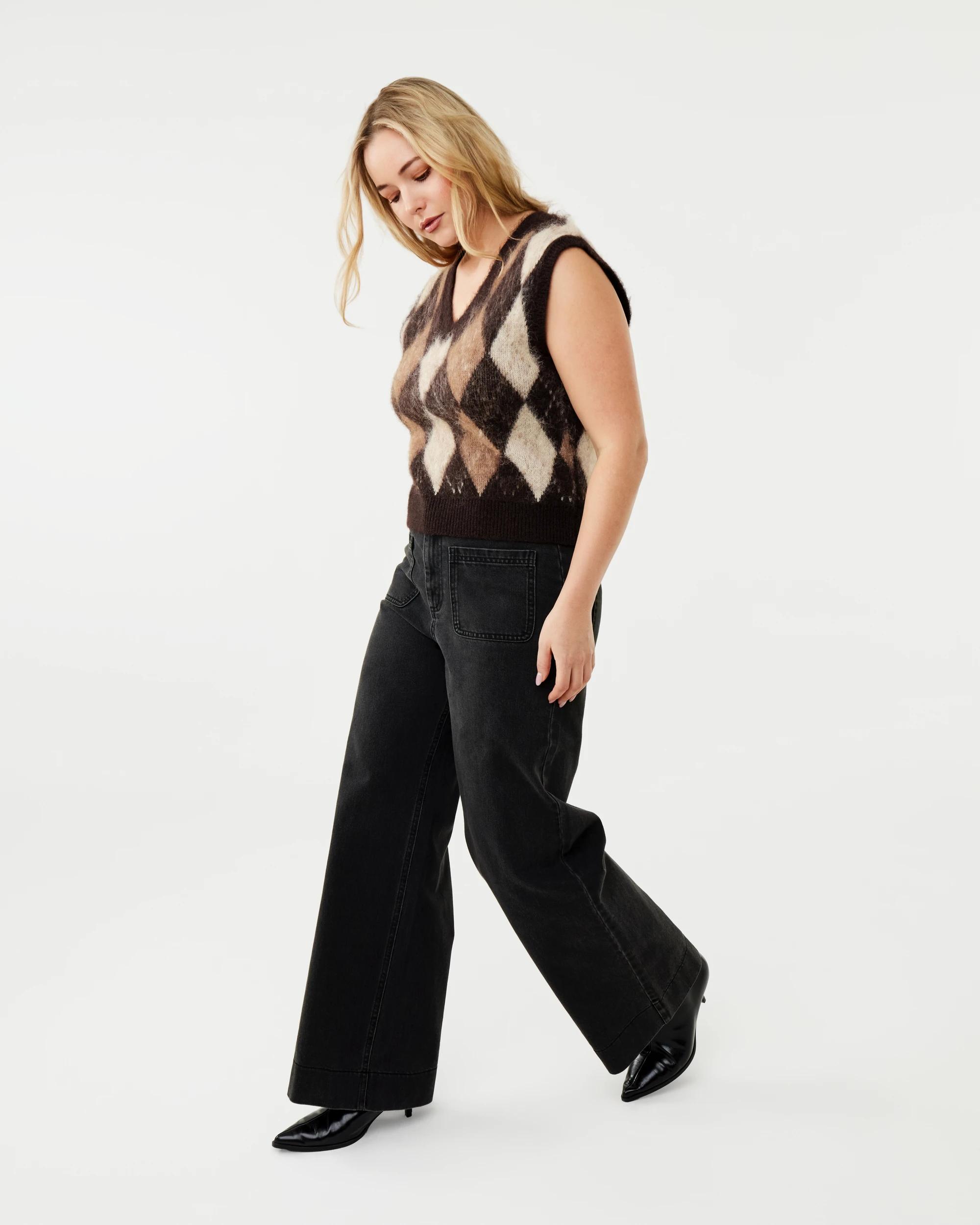 Argyle Vest - Kmart