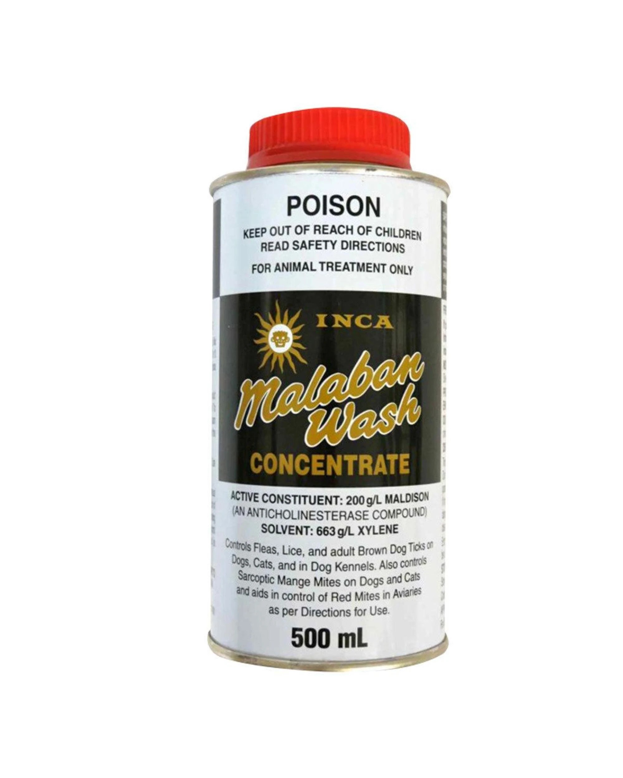 Inca Malaban Wash Concentrate Dogs & Cats Treatment 500ml - Kmart