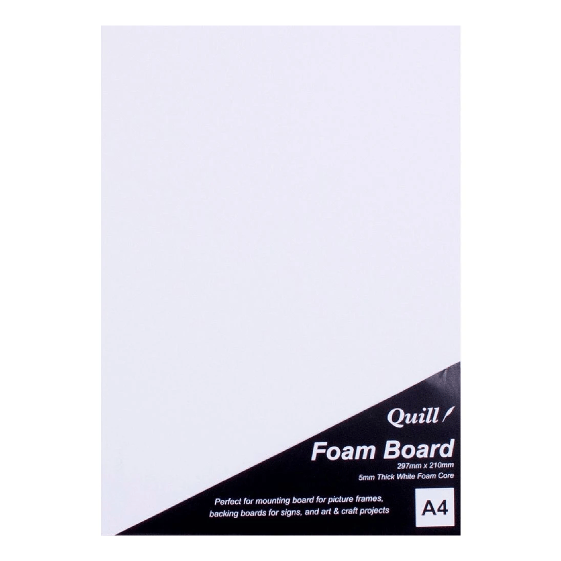 Quill Foam Board A4 White - Kmart