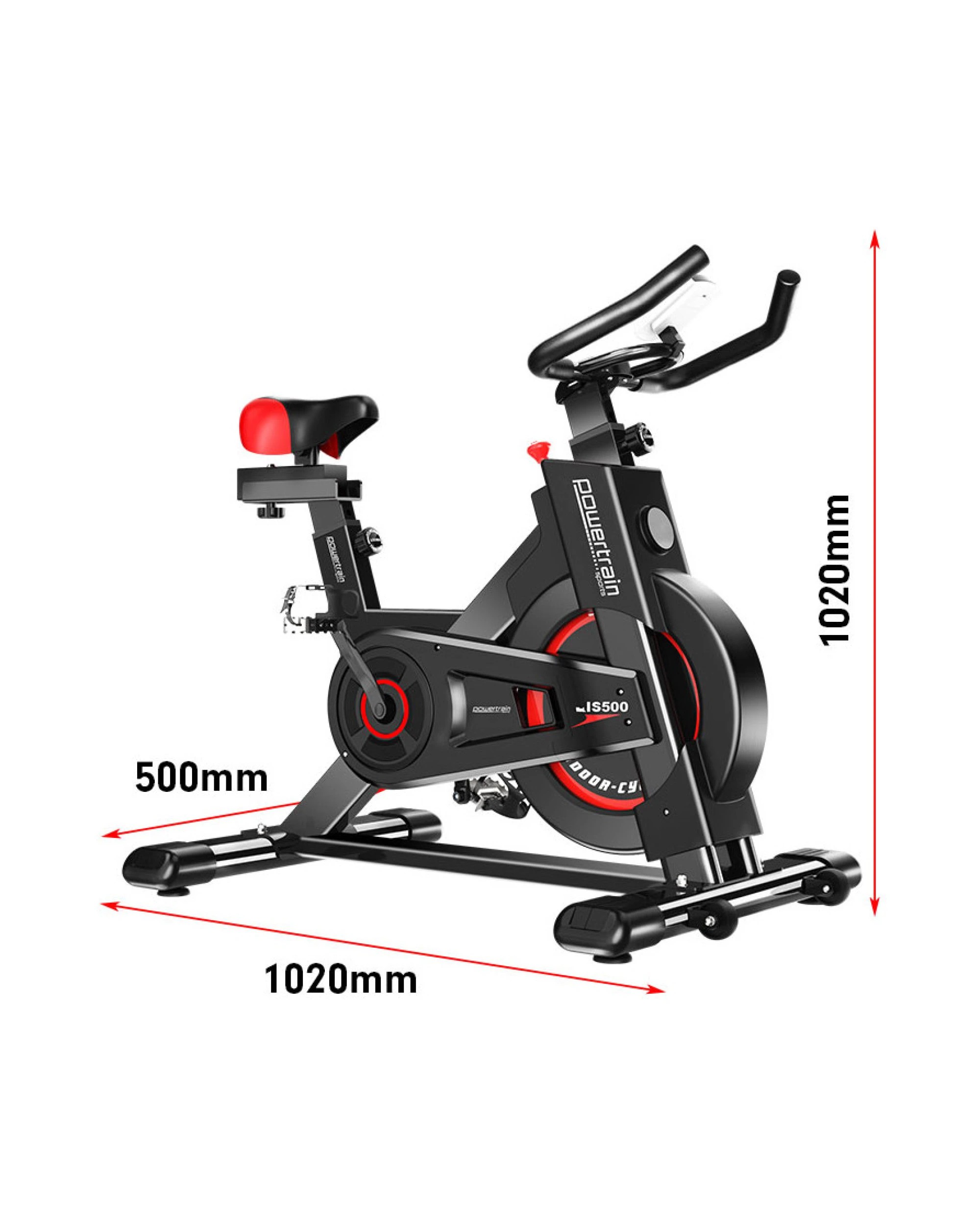 Powertrain IS-500 Heavy-Duty Exercise Spin Bike Electroplated - Kmart