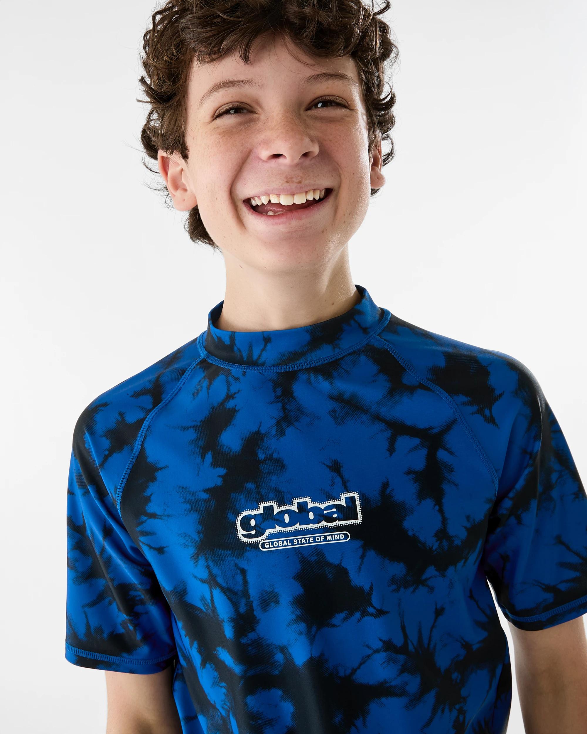 Short Sleeves Print Vest - Kmart