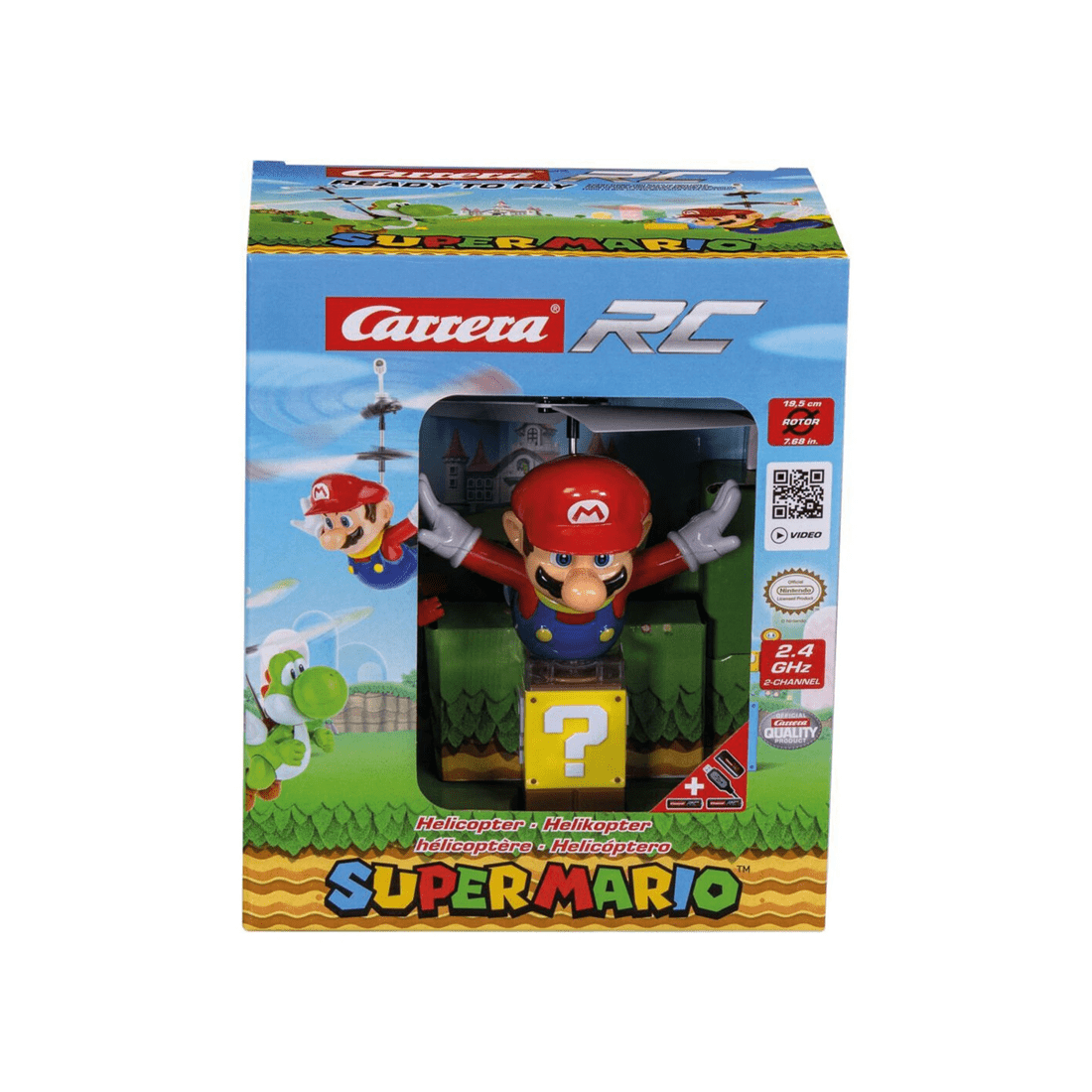 Carrera Nintendo Air Helicopter Super-Mario Mario RC Helicopter 2.4GHz ...