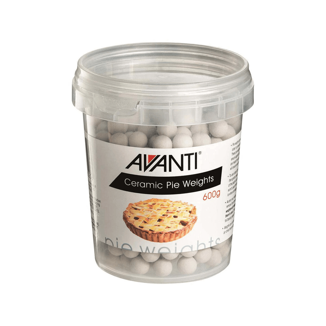 Avanti 600g Reusable Ceramic Pie Weights For Blind Baking Includes ...