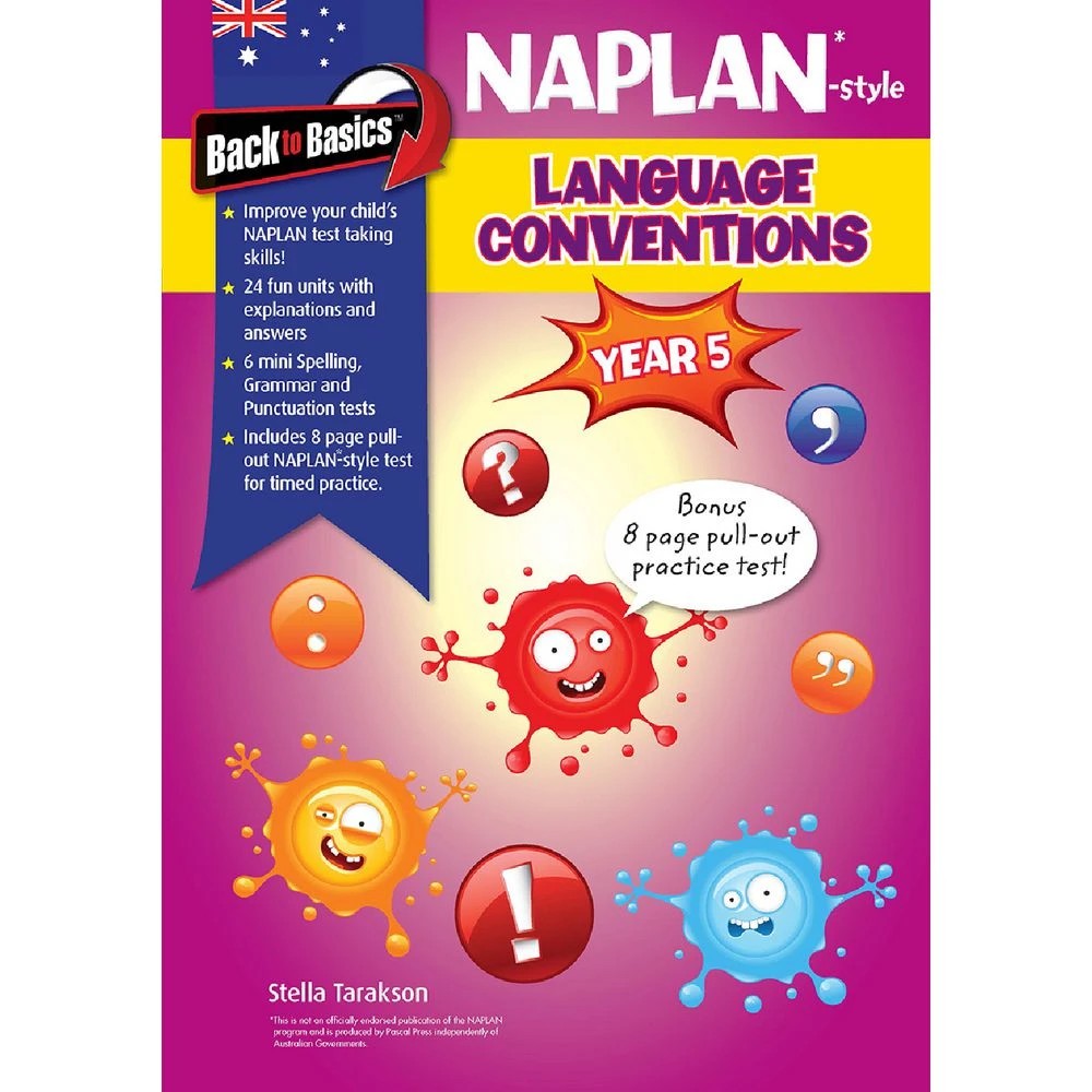 Blake's Back to Basics Year 5 NAPLAN Language Conventions - Kmart