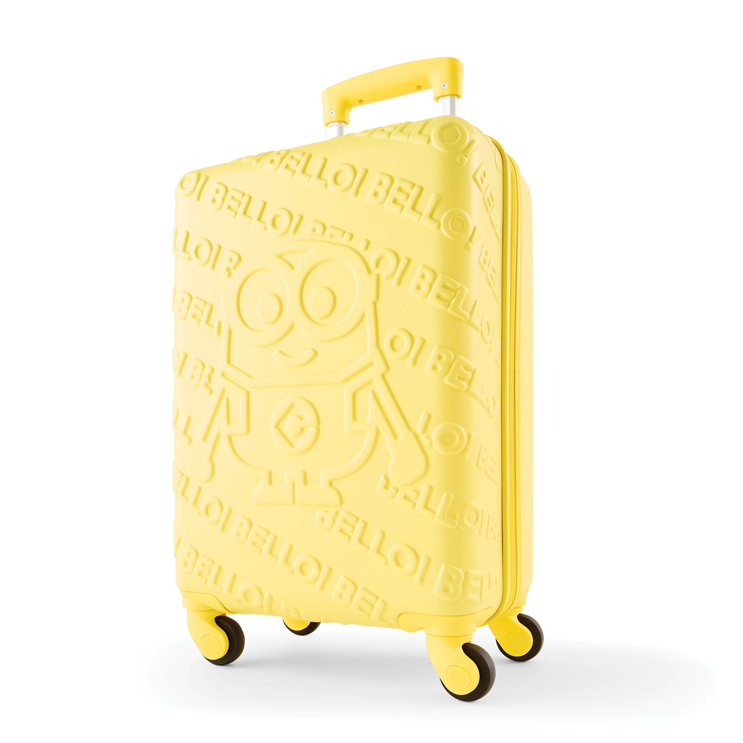 Illumination's Minions 3D Embossed Hard Shell Rolling Luggage - Kmart