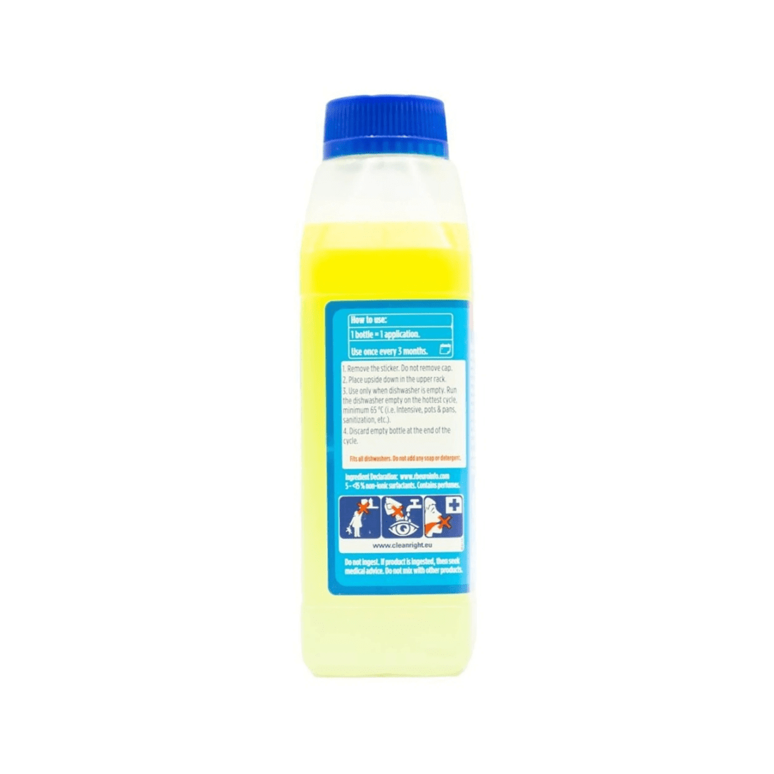Finish 6PK Finish Dishwasher Deep Cleaner Active 250ml - Lemon - Pack ...